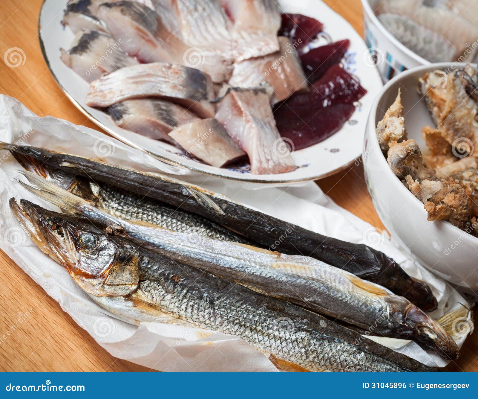 Assorted Fish. Seafood Theme Stock Photo - Image of object, food: 31045896