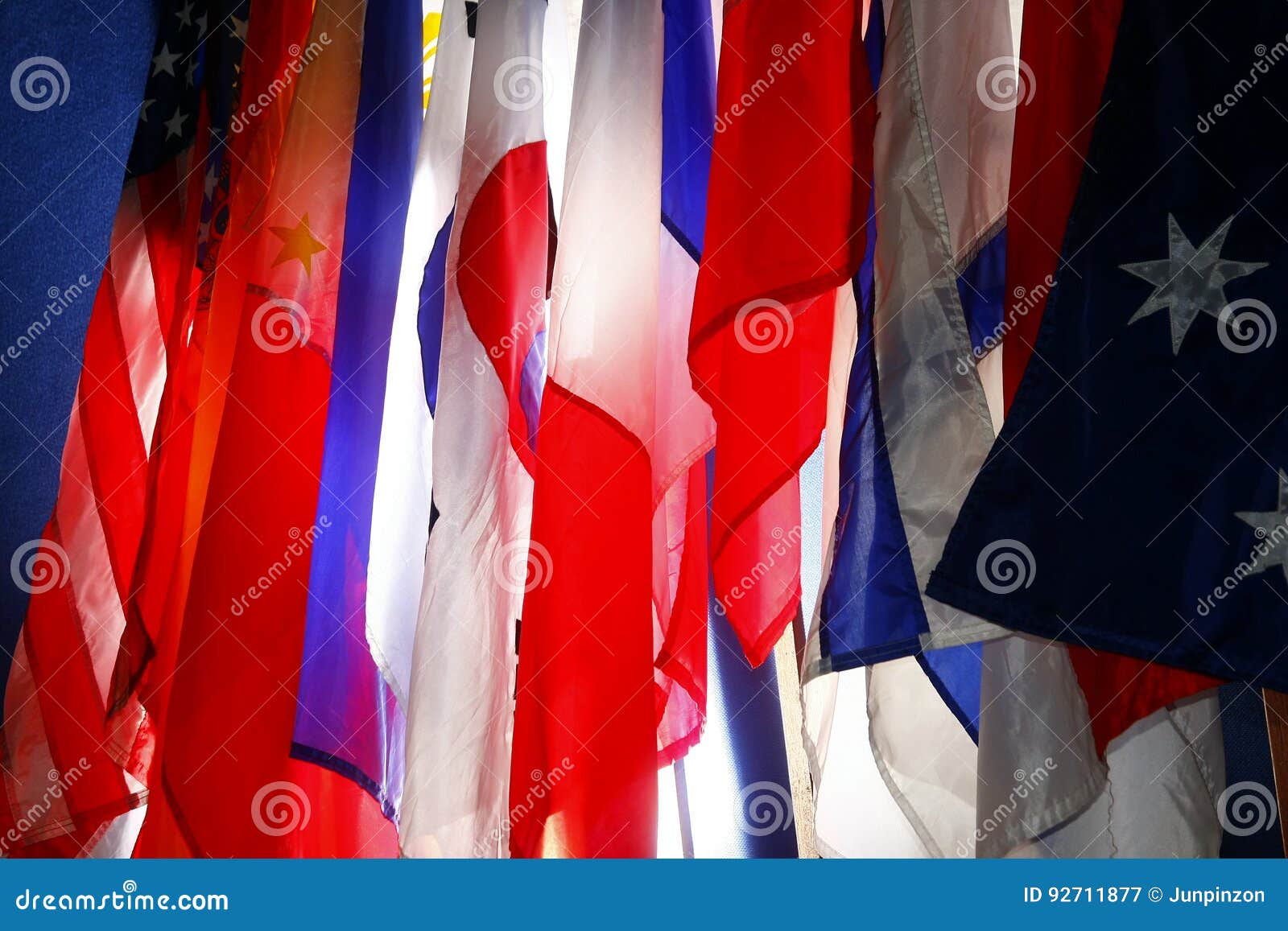 Assorted Flags of Differents Countries Stock Image - Image of colors ...