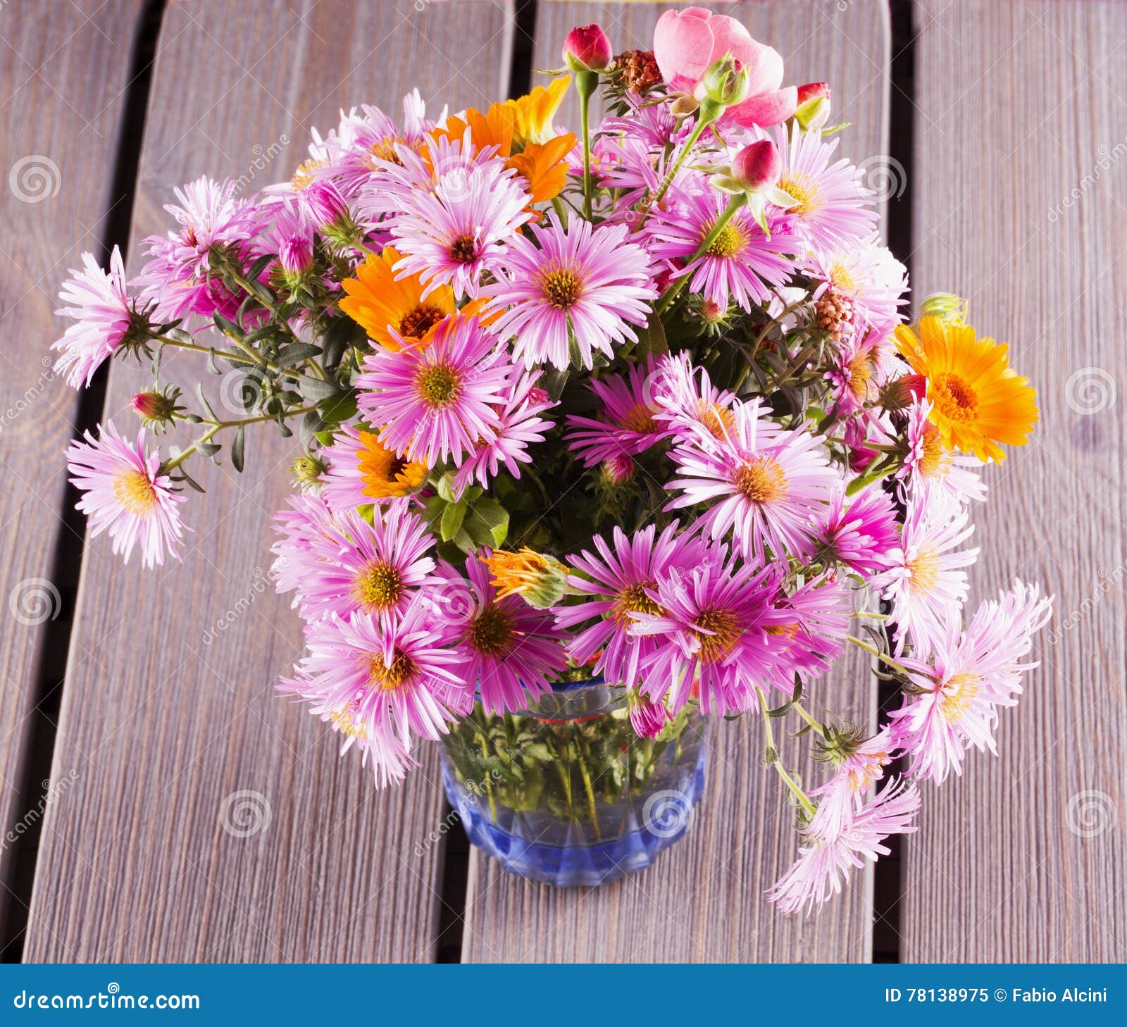 Assorted flowers bunch stock image. Image of flowers - 78138975