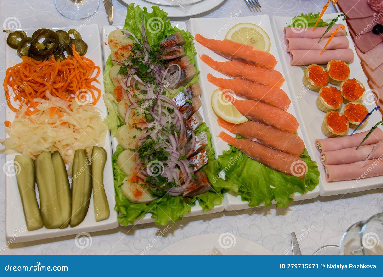 Assorted Food on a Platter. Stock Image - Image of nutrition, cuisine ...