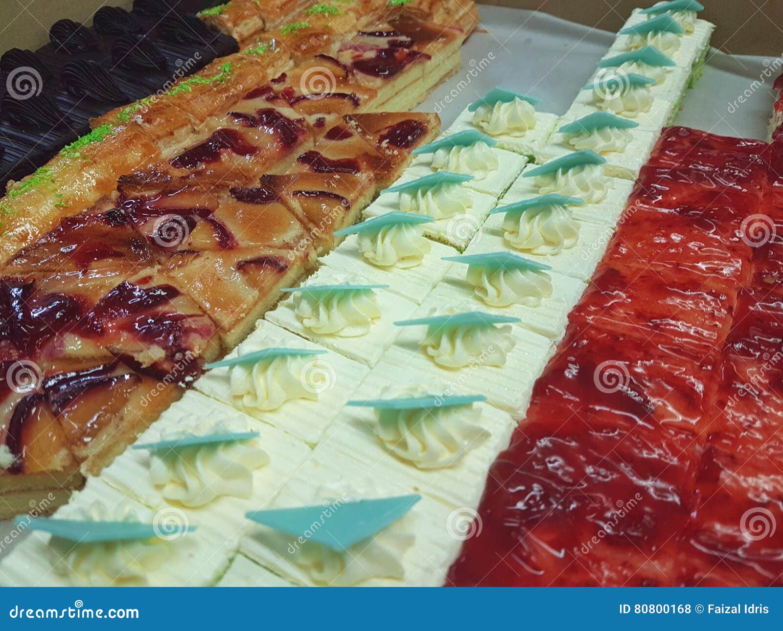 Assorted French Patries stock photo. Image of dessert - 80800168