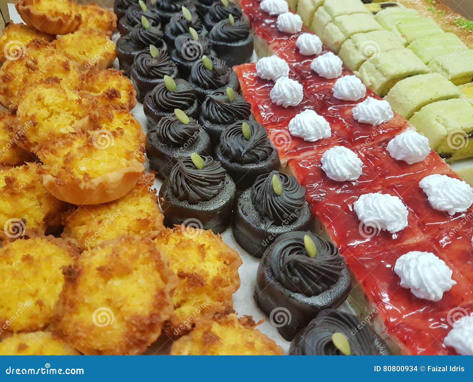 Assorted French Patries stock photo. Image of appetizer - 80800934