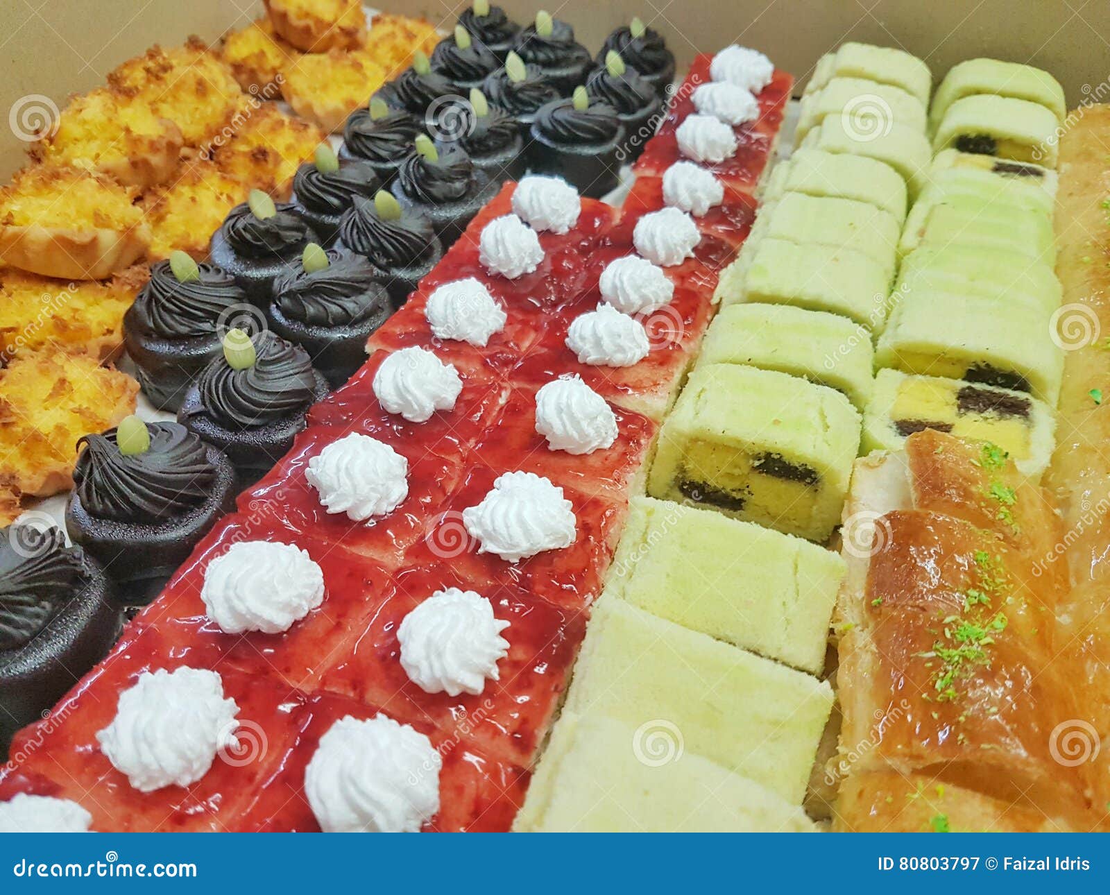 Assorted French Patries stock image. Image of pacent - 80803797