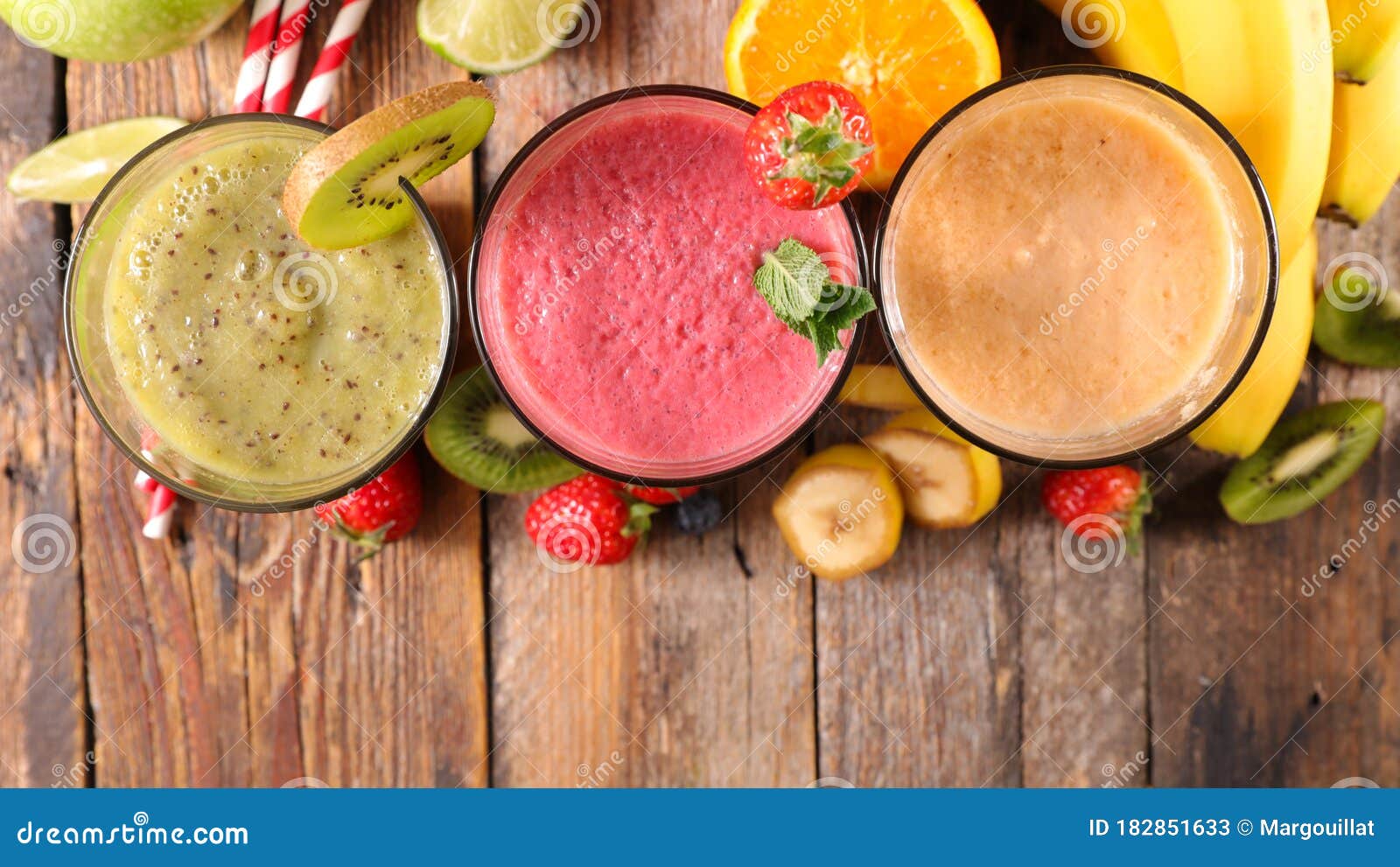 Assorted of Fruit Juice, Smoothie Stock Image - Image of beverage ...
