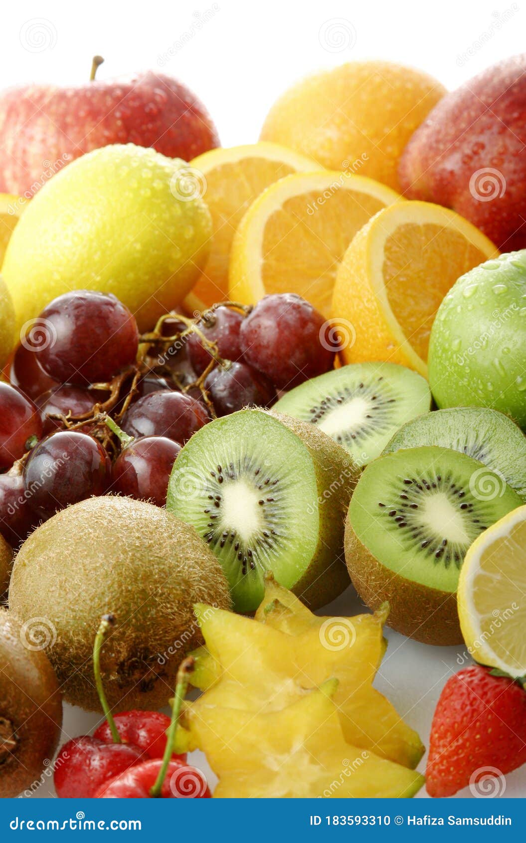 Assorted fruits stock photo. Image of green, choice - 183593310