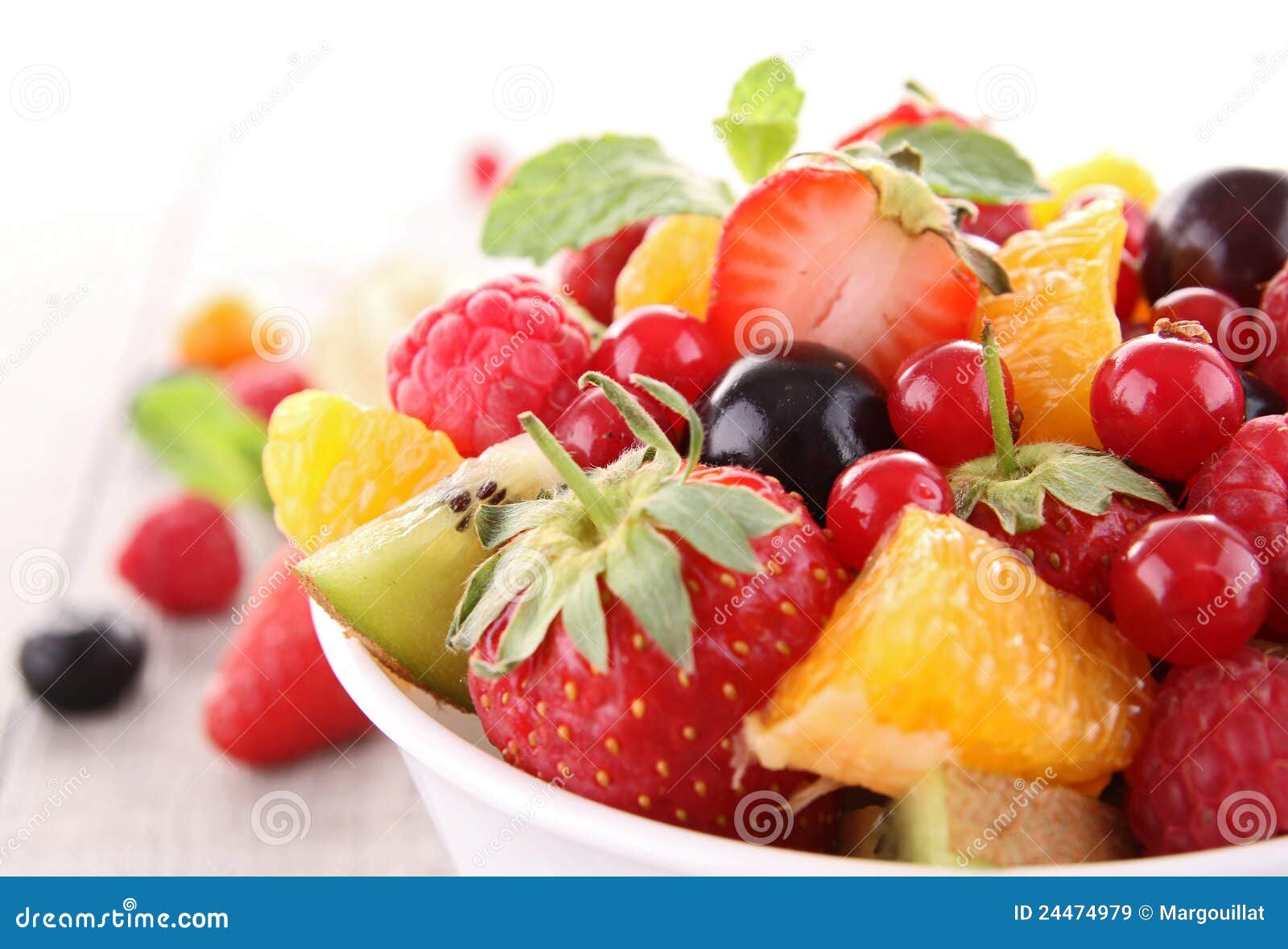 Assorted of fruits stock image. Image of salad, healthy - 24474979