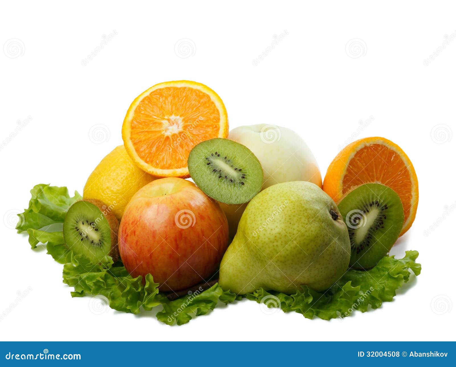 Assorted fruits stock photo. Image of light, kiwi, green - 32004508
