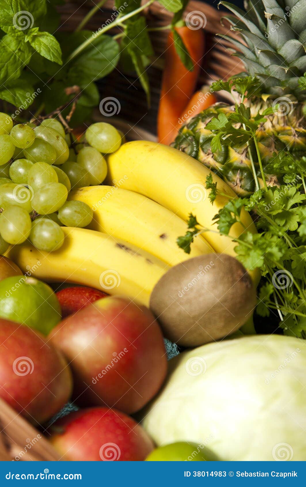 Assorted Fruits and Vegetables Stock Image - Image of limes, orange ...