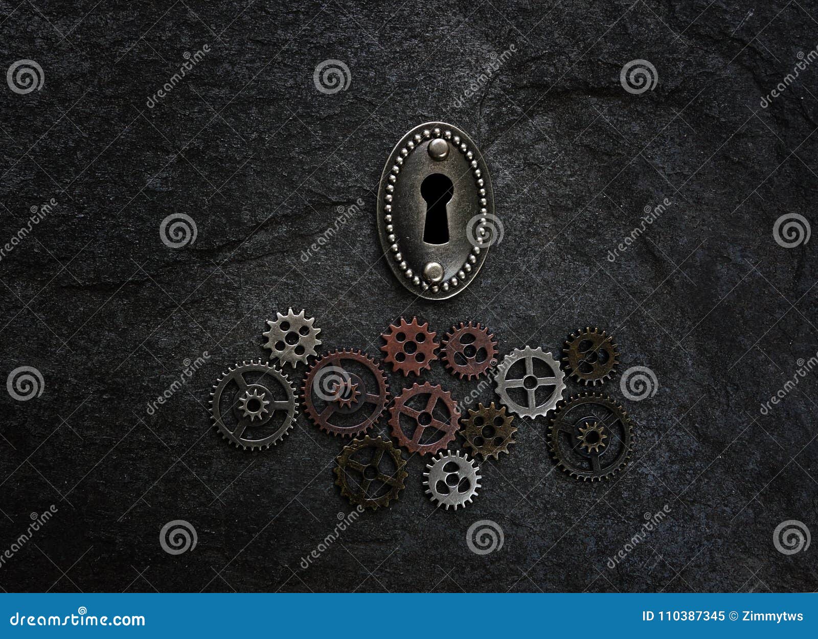 Gears Locked In Interdependence - Concept Rendering Royalty-Free Stock ...