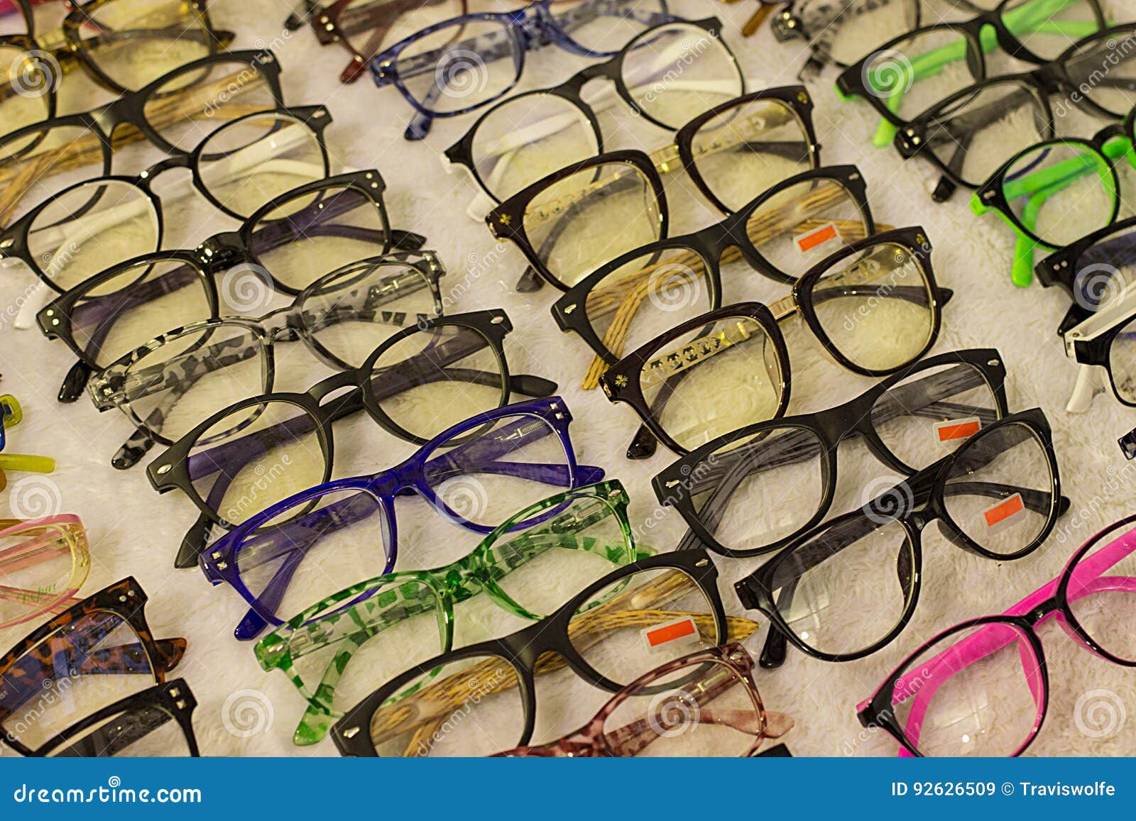 Assorted Glasses At Apparel And Accessory Shop Cheap Apparel Stock Image Image Of Plastic 4027