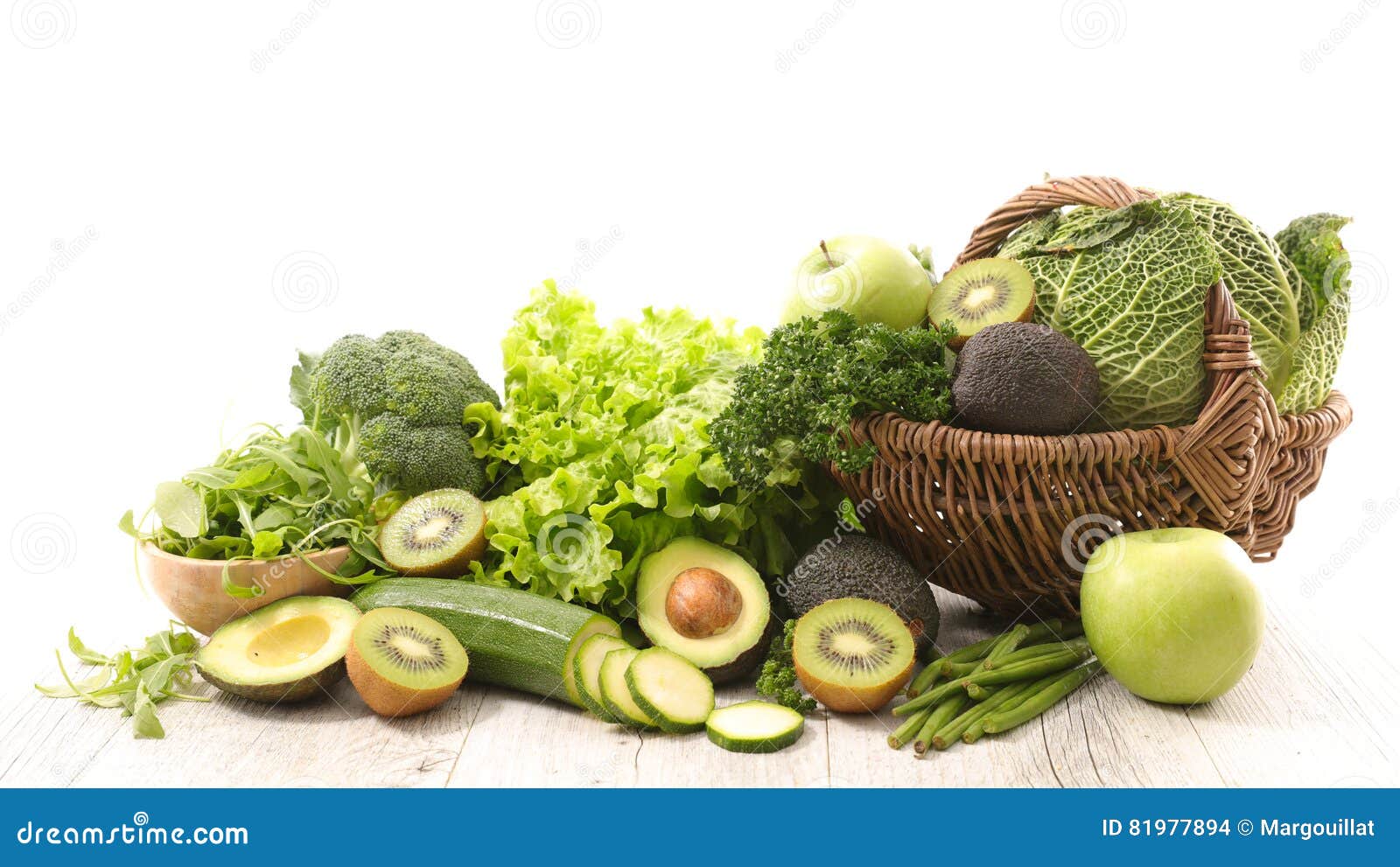 Assorted green vegetables stock photo. Image of collection - 81977894