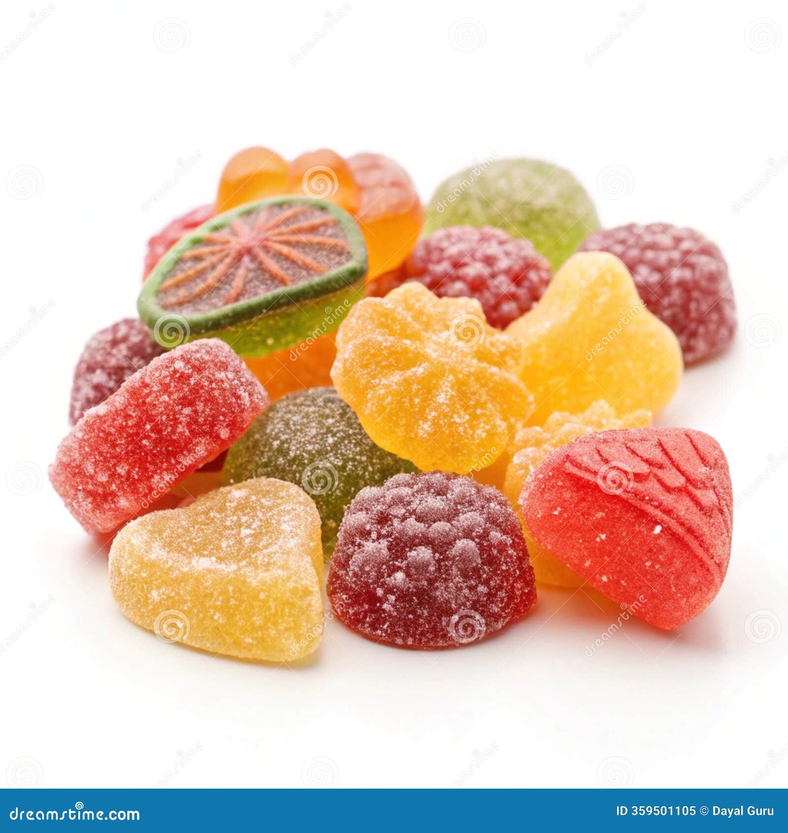 Sou Gummy Candies Isolated On Transparent Background Royalty-Free Stock ...