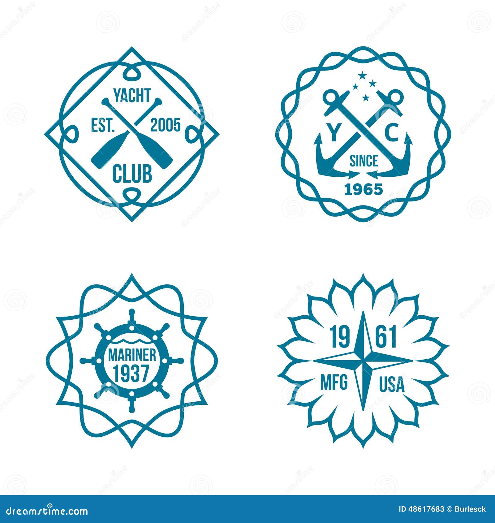 Assorted Logos 1 Cartoon Vector | CartoonDealer.com #23438079