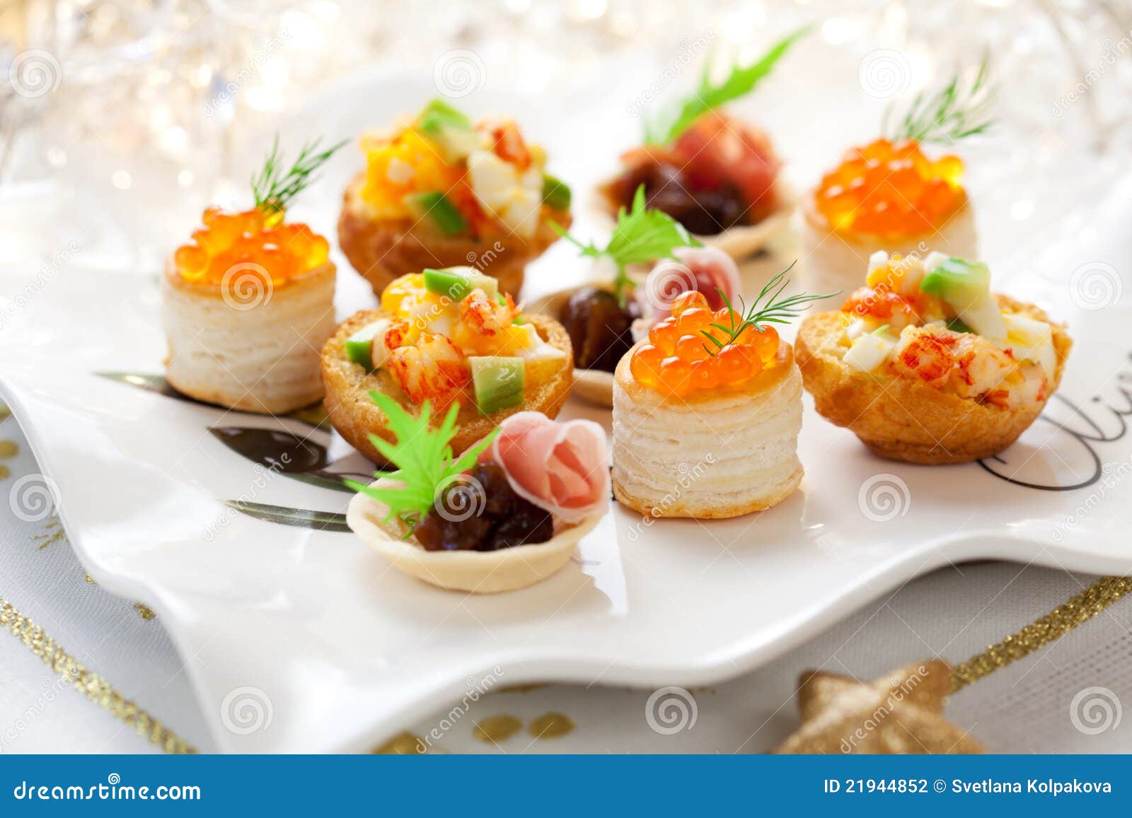 Assorted holiday snacks stock photo. Image of chutney - 21944852