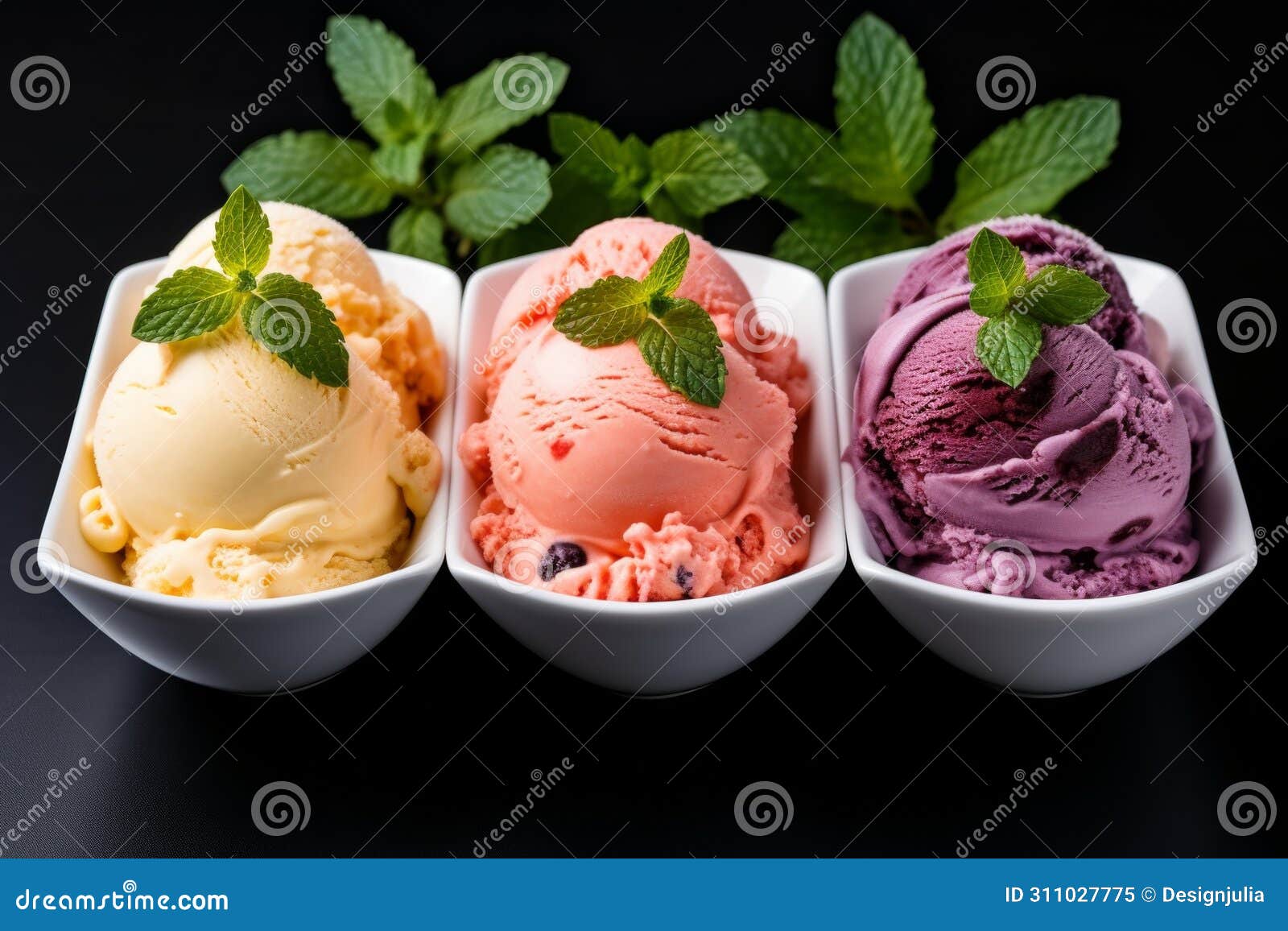 Ice Cream Flavours Stock Image | CartoonDealer.com #11020441