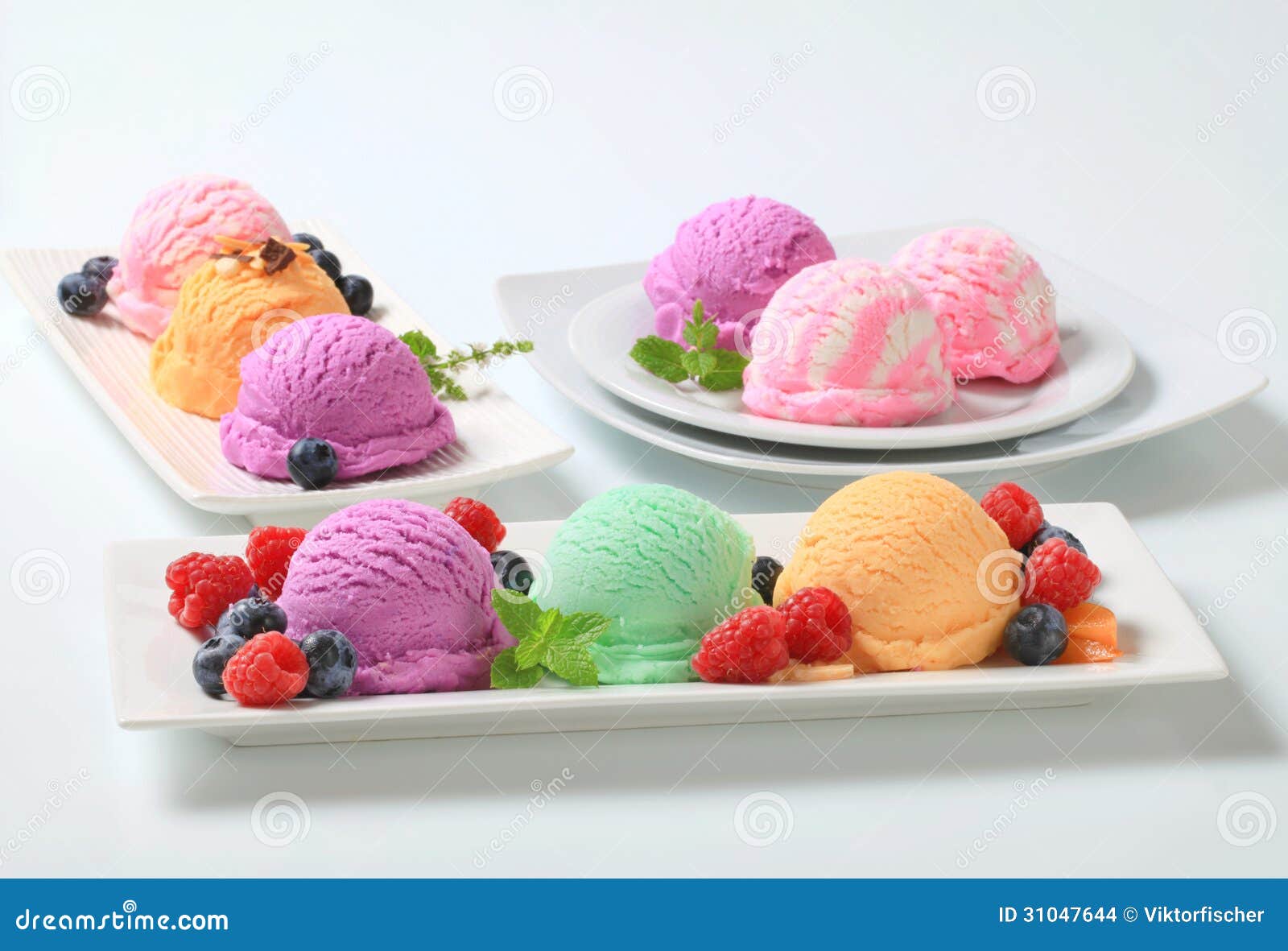 Assorted ice cream stock photo. Image of shot, balls - 31047644