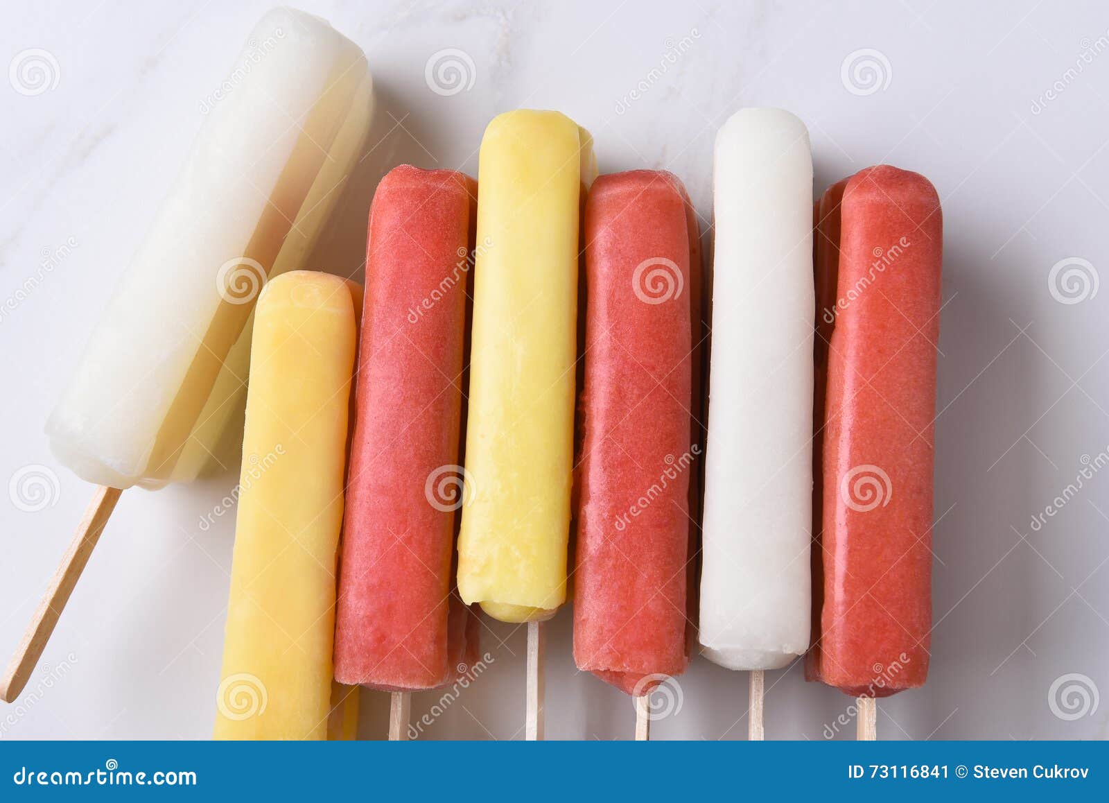 Assorted Ice Pops stock image. Image of flavored, snack - 73116841