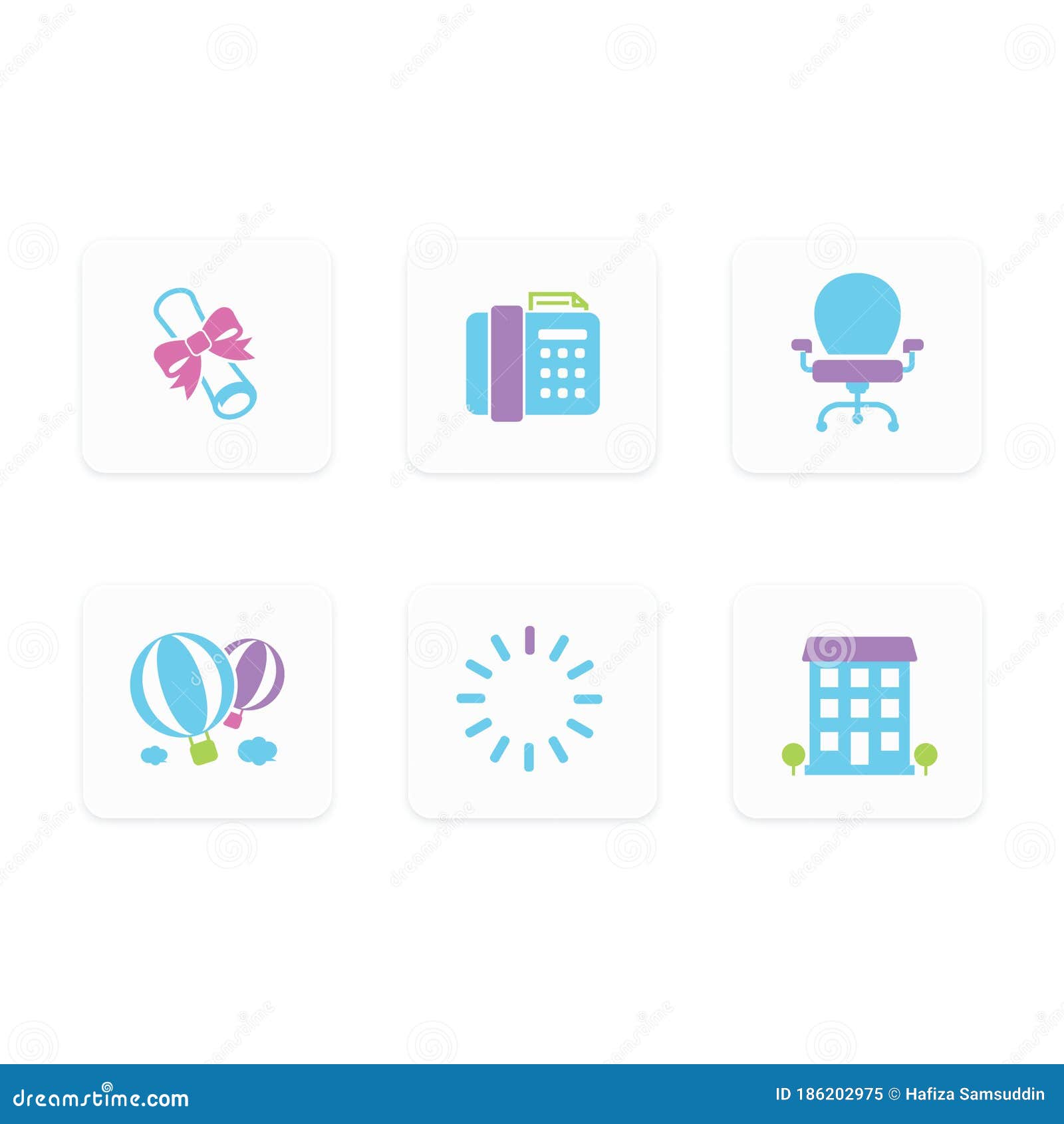 Assorted Icons. Vector Illustration Decorative Design Stock Vector ...
