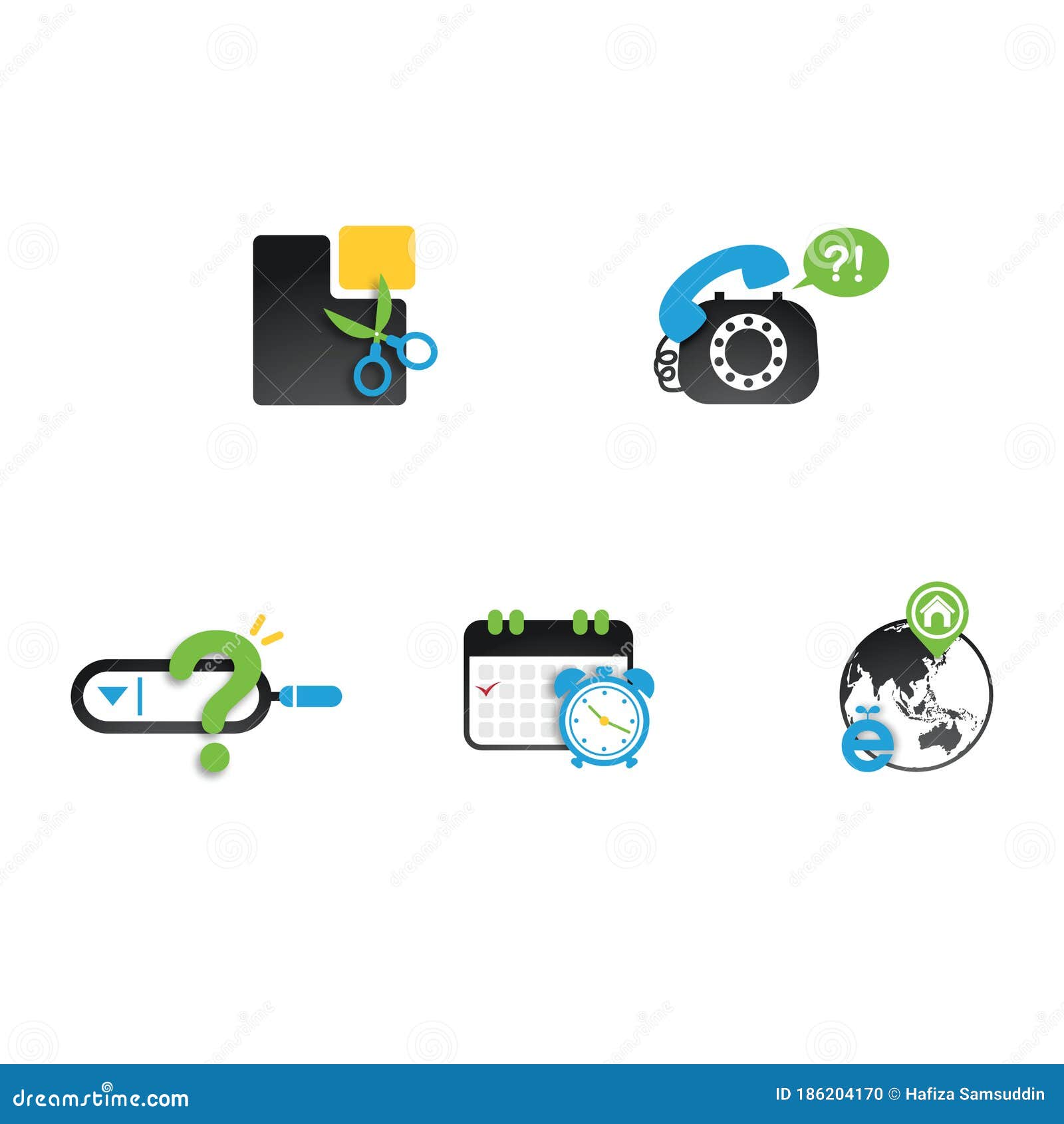 Assorted Icons. Vector Illustration Decorative Design Stock Vector ...