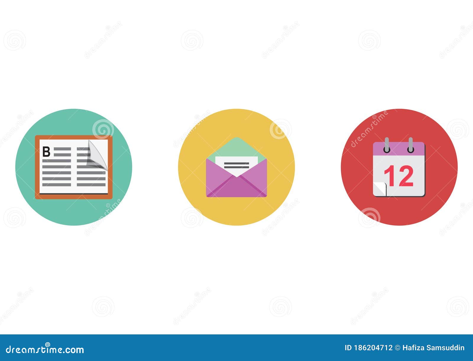 Assorted Icons. Vector Illustration Decorative Design Stock Vector ...