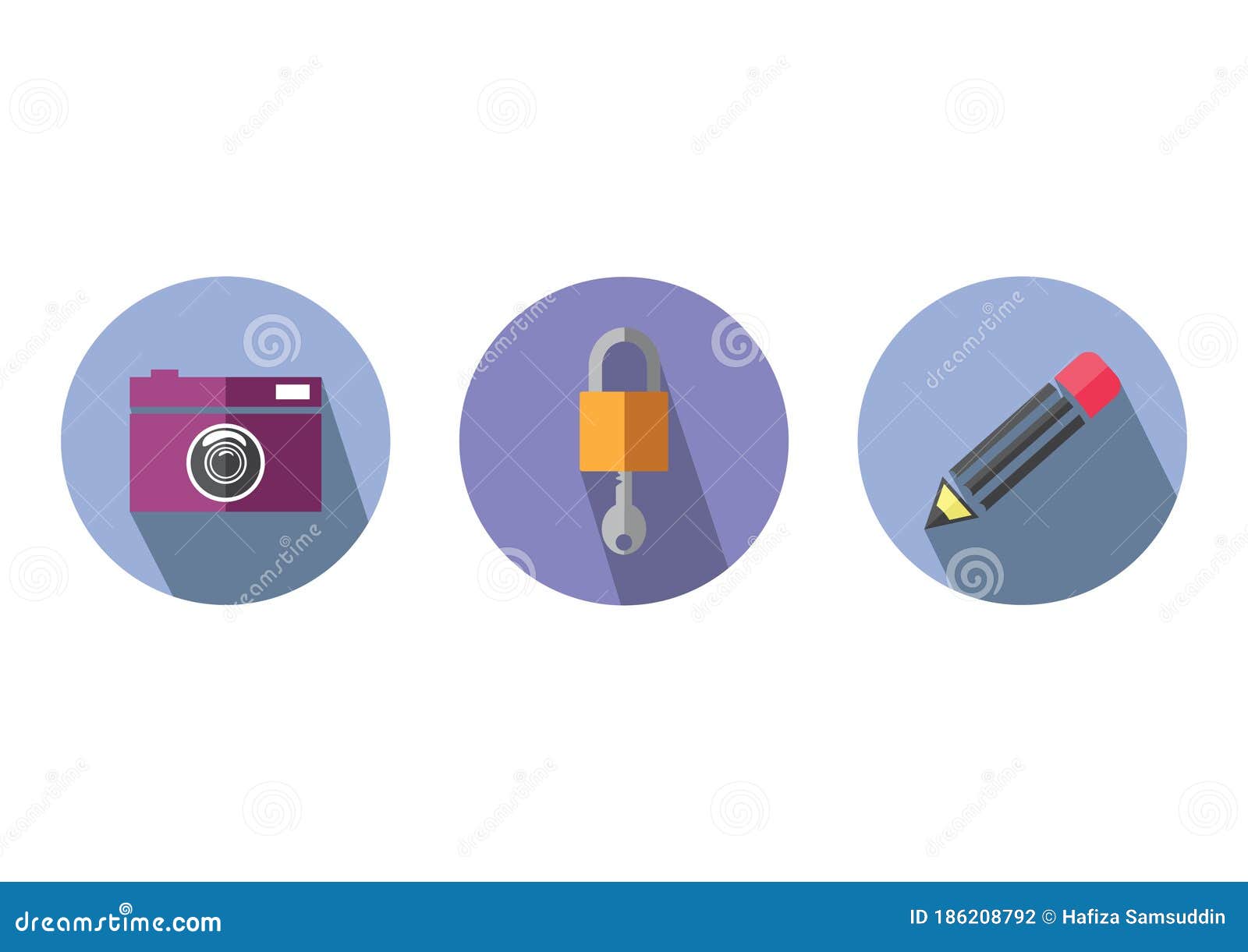 Assorted Icons. Vector Illustration Decorative Design Stock Vector ...