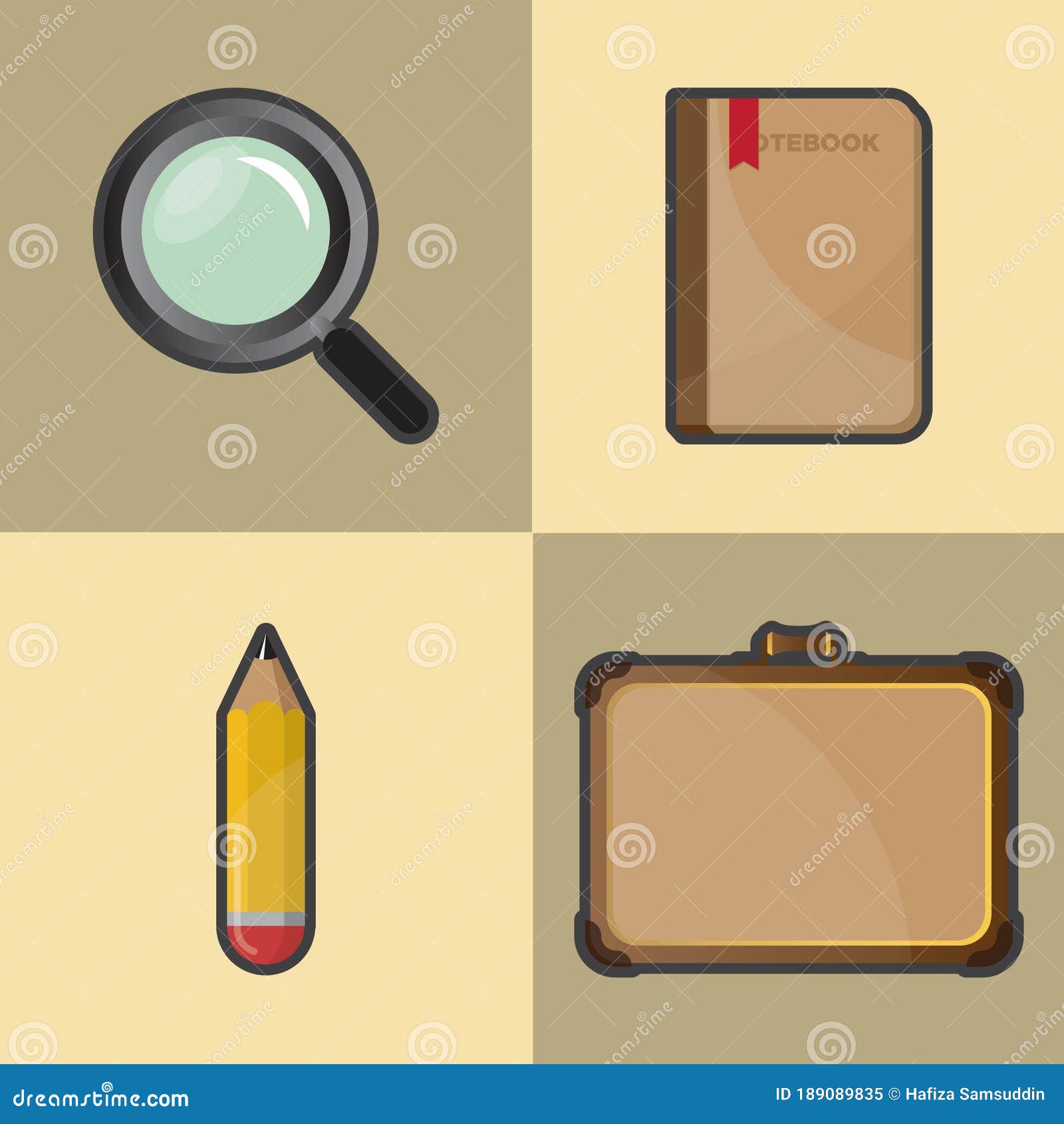 Assorted Icons. Vector Illustration Decorative Design Stock Vector ...