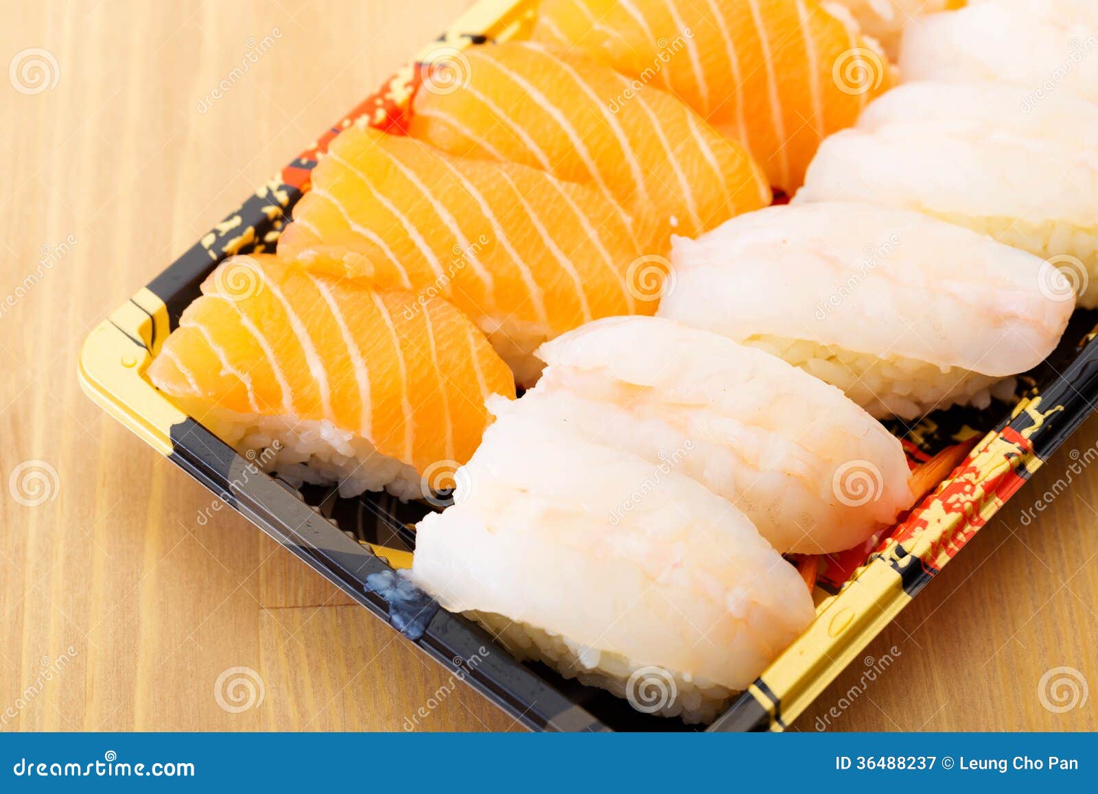 Assorted Japanese sushi stock image. Image of variety - 36488237