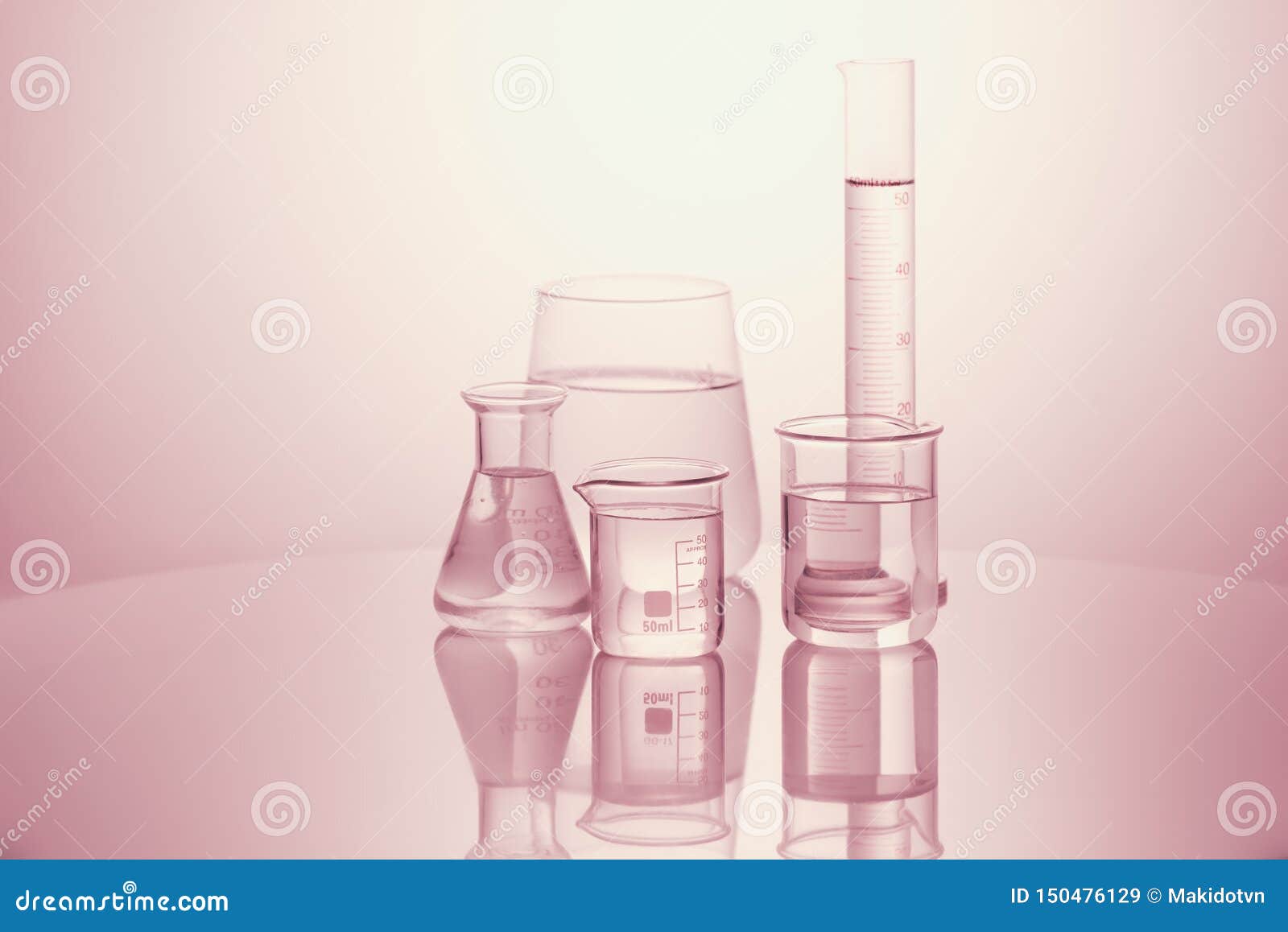 Assorted Laboratory Glassware Equipment - Image Stock Image - Image of ...
