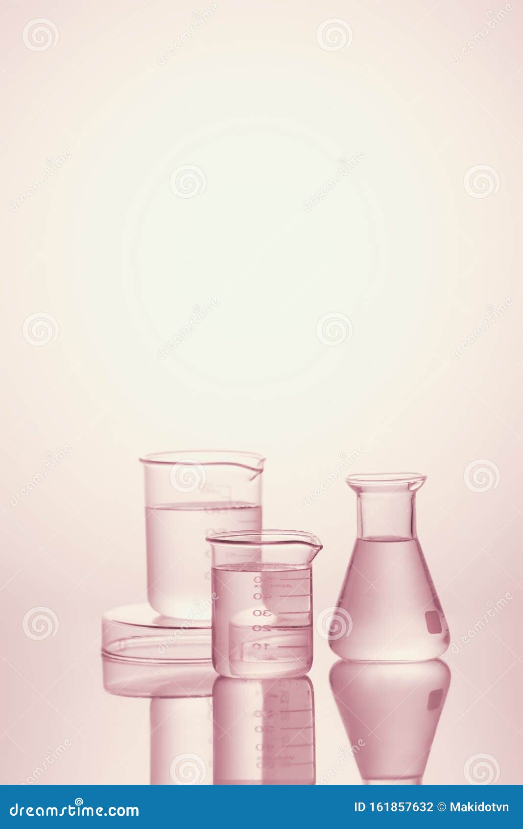 Assorted Laboratory Glassware Equipment - Image Stock Photo - Image of ...