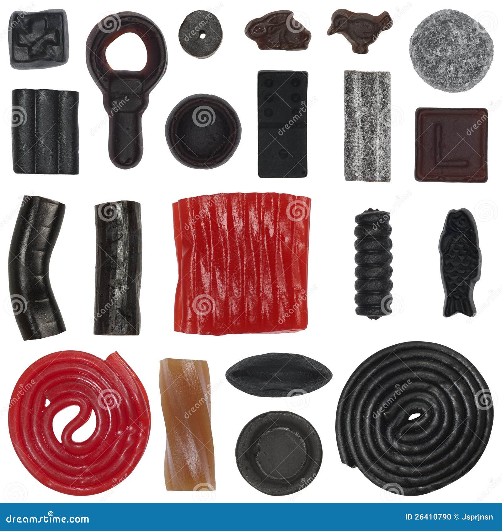 Assorted liquorice stock photo. Image of unhealthy, life - 26410790