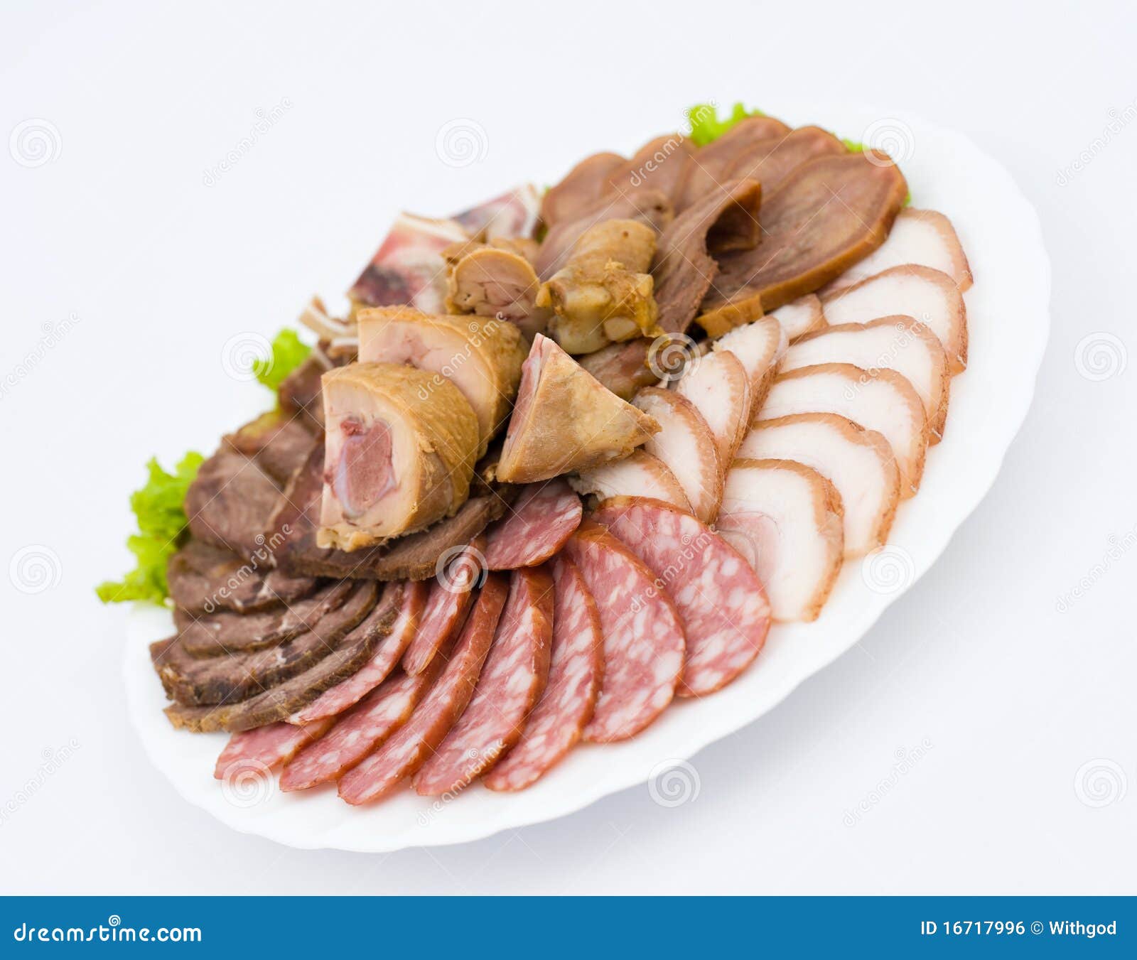 Assorted meat snack stock photo. Image of appetizing - 16717996