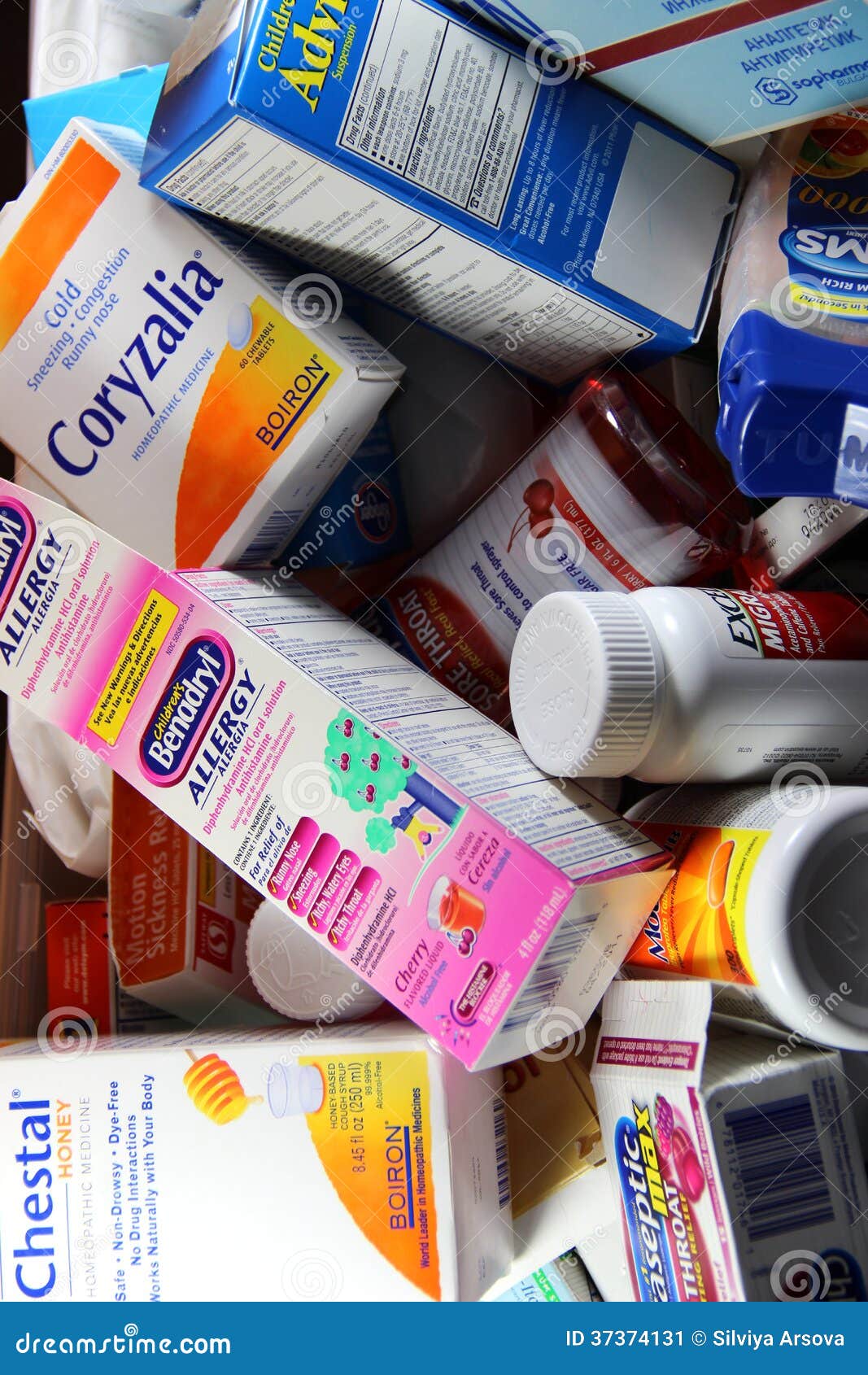 Assorted Medicine editorial photo. Image of prescription - 37374131