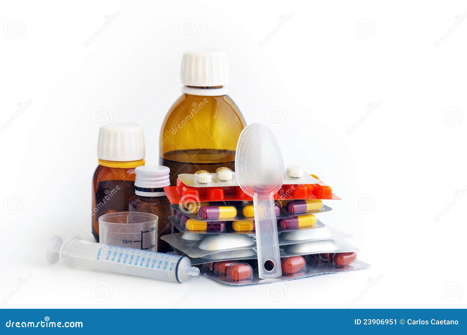 Assorted medicines stock image. Image of container, foil - 23906951