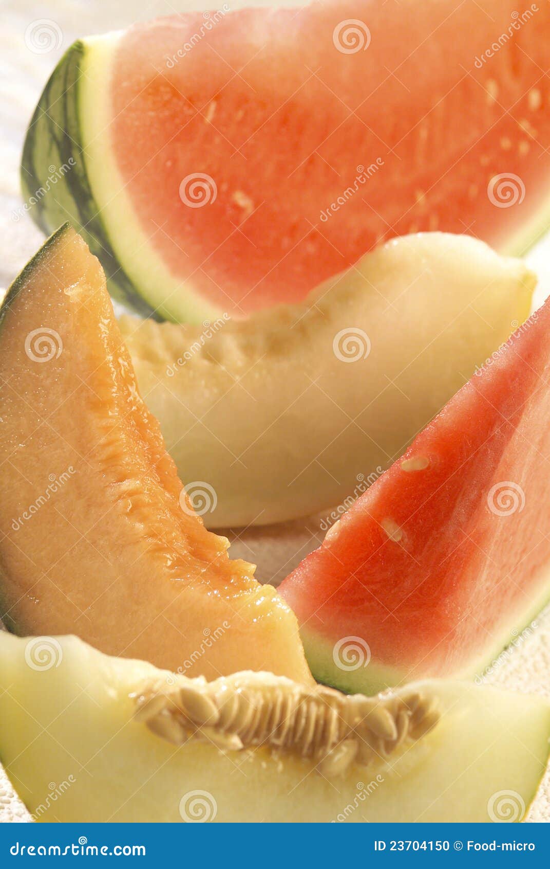 Assorted melons stock photo. Image of selection, melon - 23704150