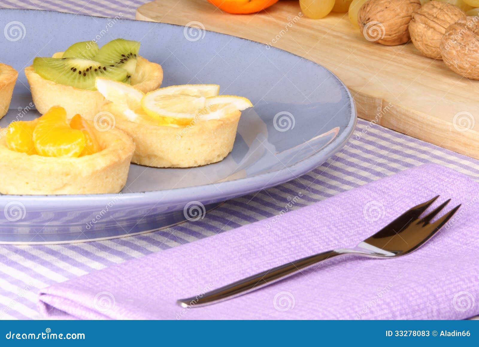 Assorted mini fruit tarts stock image. Image of fresh - 33278083