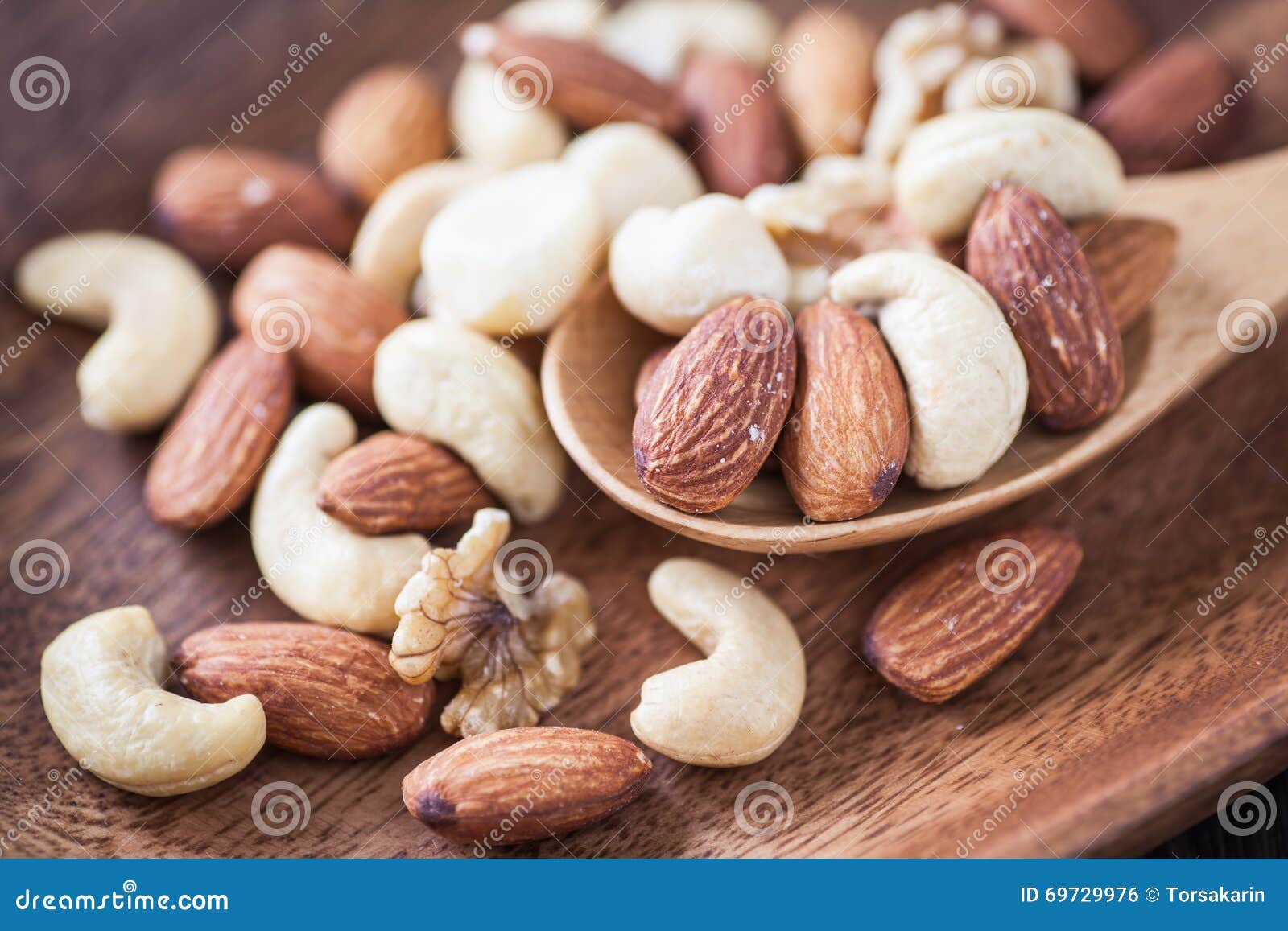 Assorted mixed nuts stock photo. Image of nutrition, healthy - 69729976
