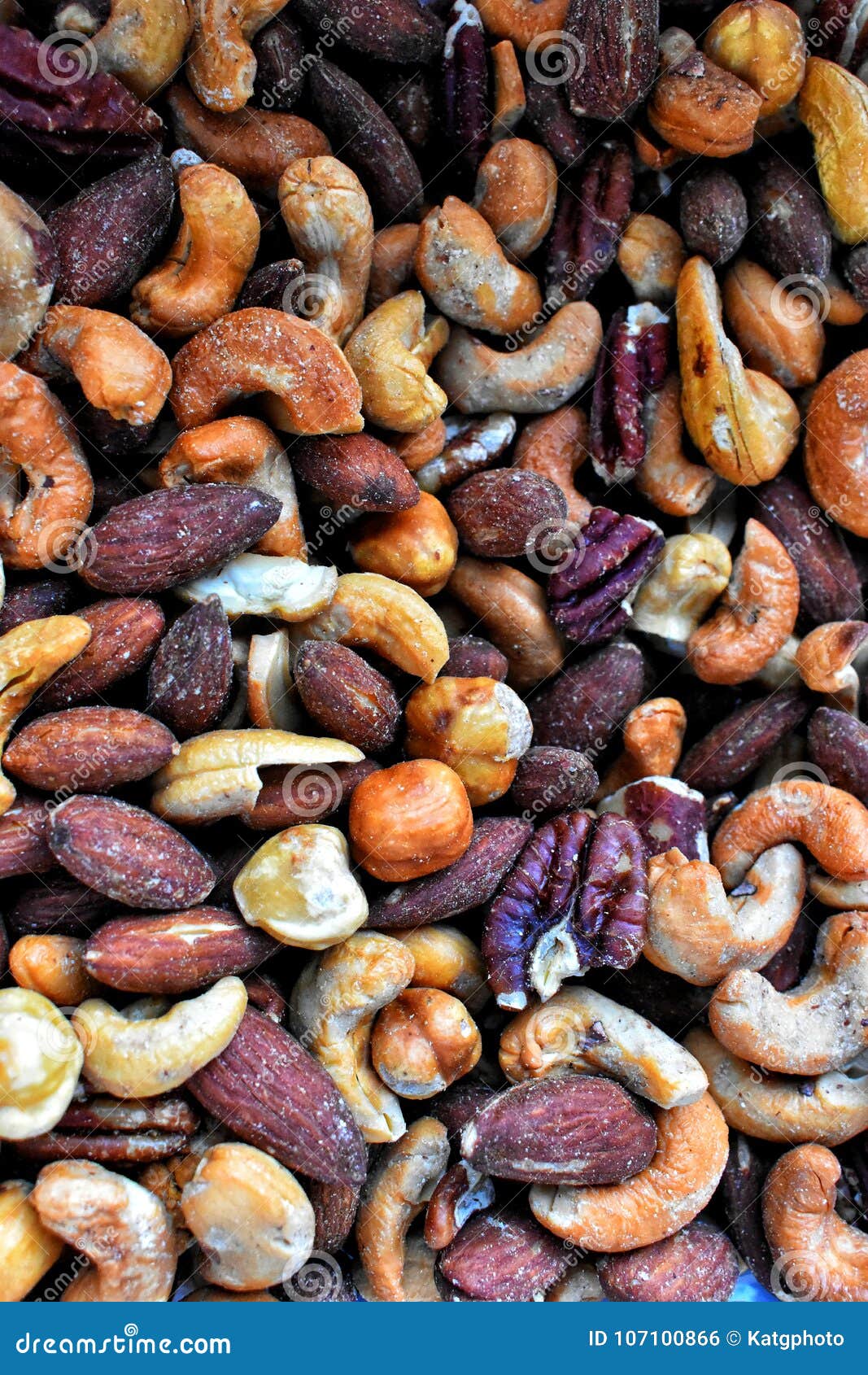 Assorted Mixed Nuts Background Stock Photo - Image of legumes, grouped ...