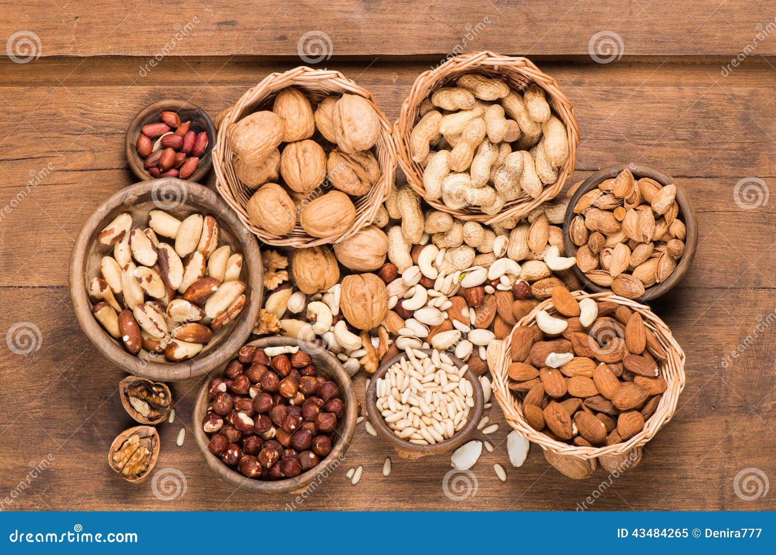 Assorted mixed nuts stock image. Image of assorted, kind - 43484265