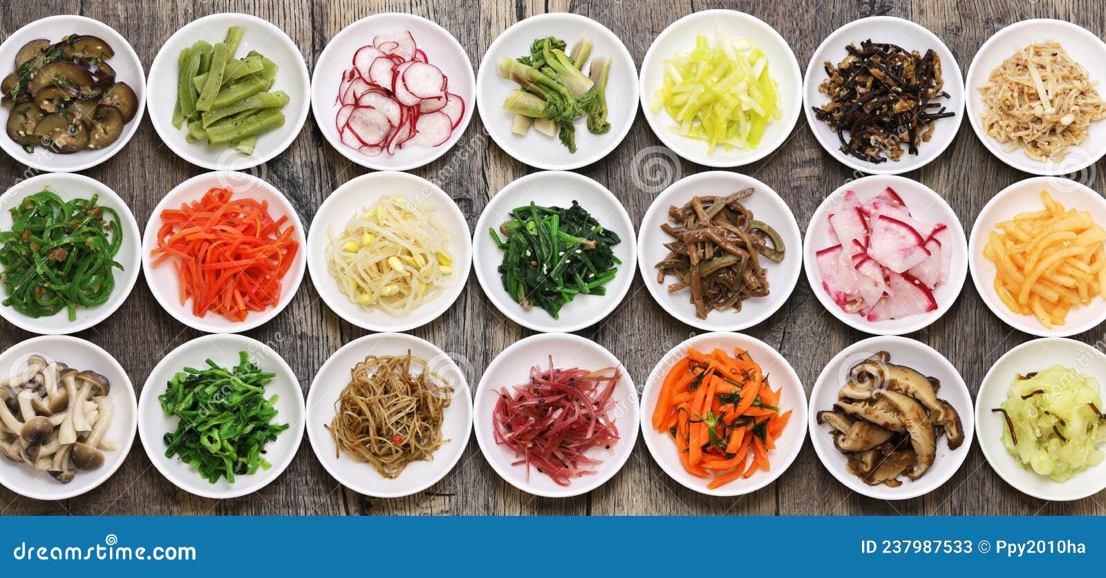 Namul Namuru Sauteed Korean Greens Royalty-Free Stock Photography ...