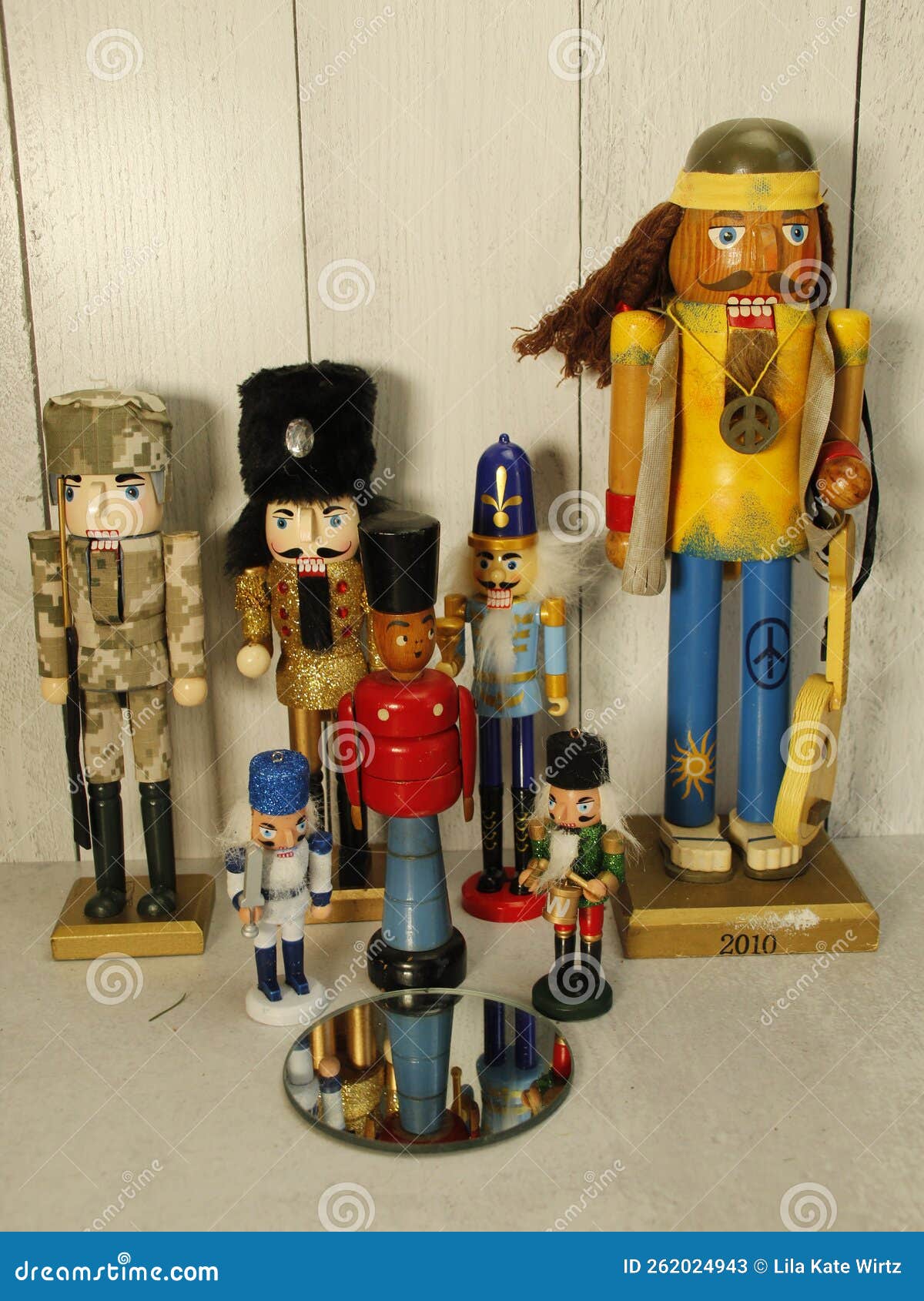 Assorted Nutcrackers, 1960s Hippie, Army, Vintage Wooden Soldier ...