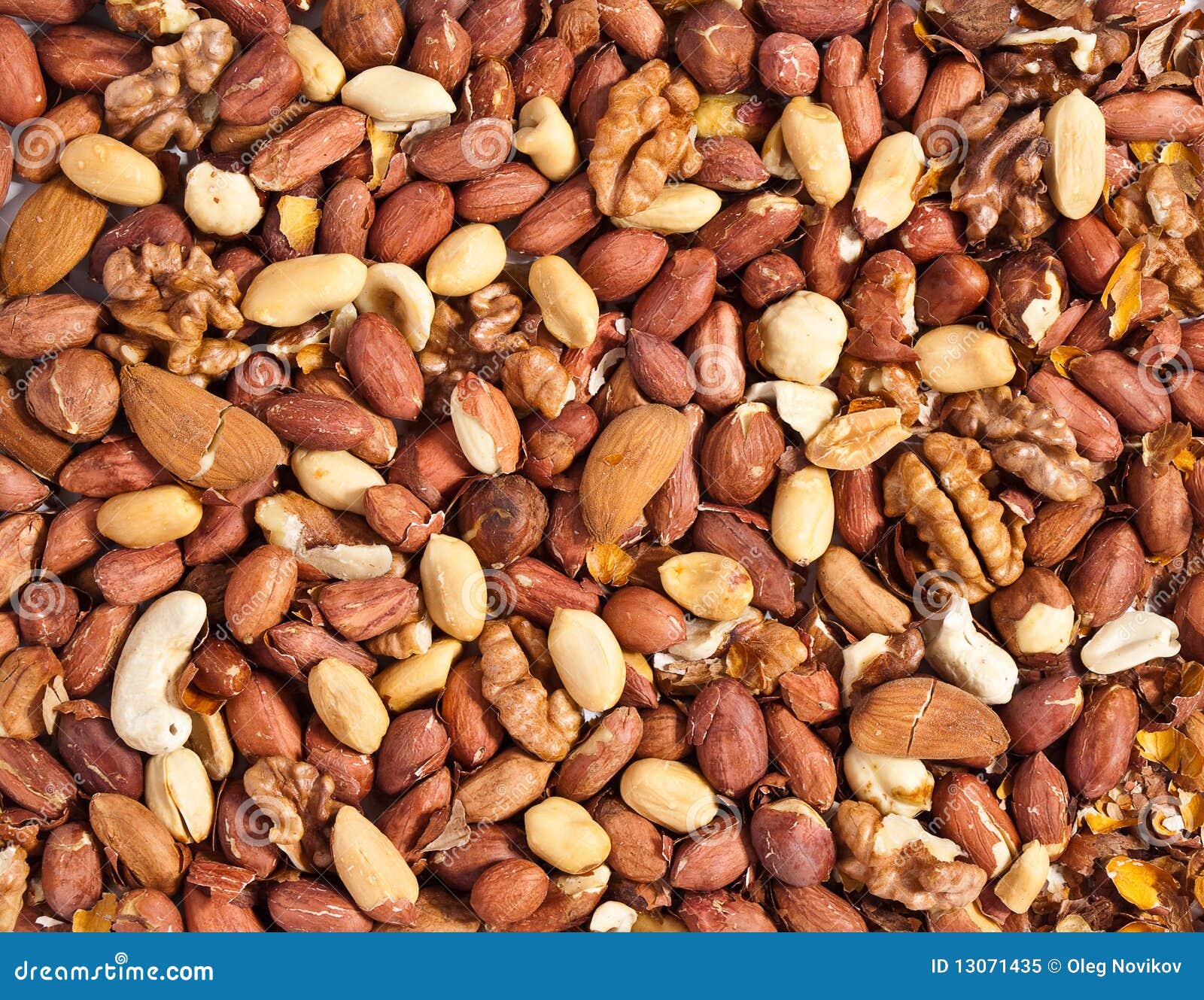 Assorted nuts stock image. Image of cashew, healthy, crunchy - 13071435