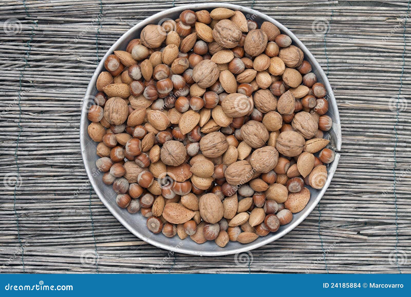 Assorted nuts stock photo. Image of nutshell, almonds - 24185884