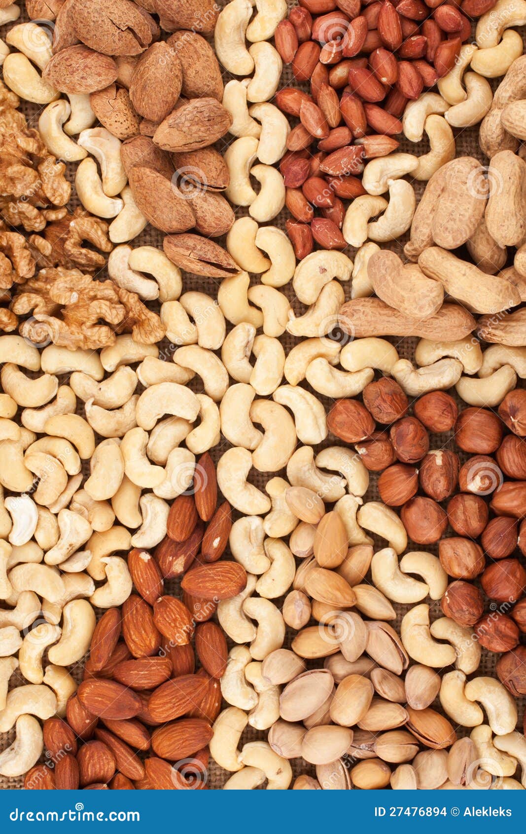 Assorted from nuts stock photo. Image of market, healthy - 27476894