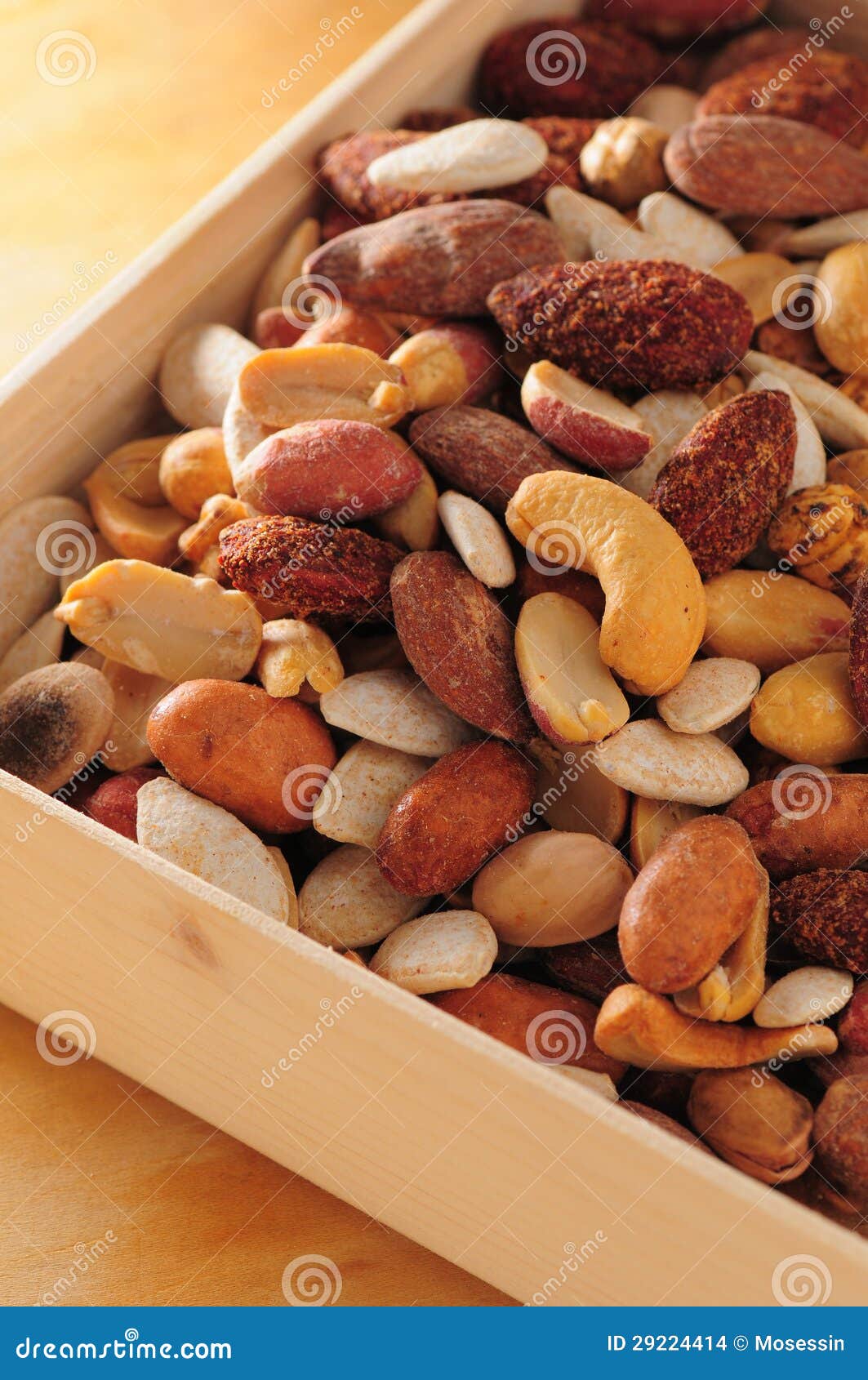 Assorted nuts stock photo. Image of food, closeup, pistachio - 29224414