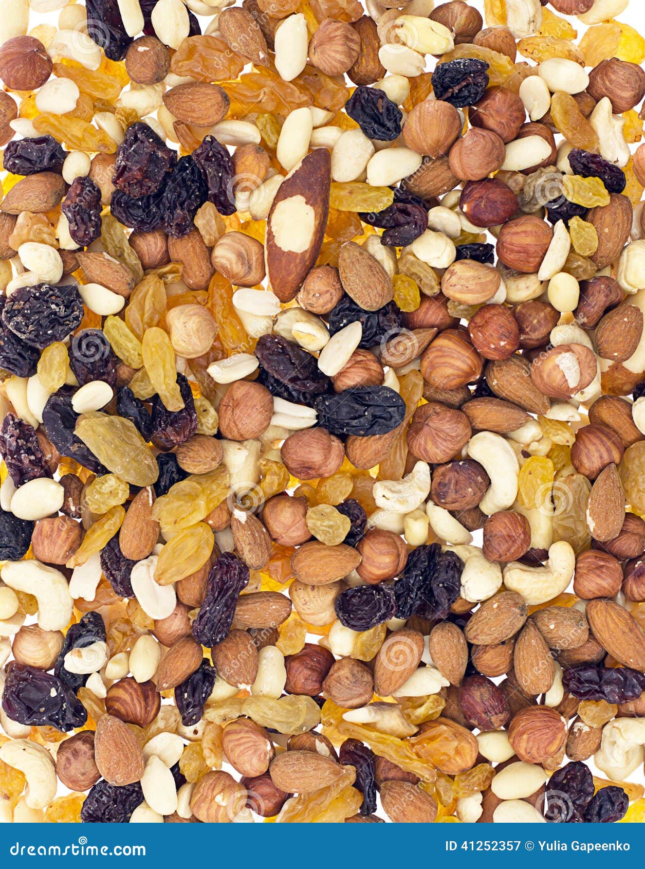 Assorted Nuts stock image. Image of nature, horizontal - 41252357