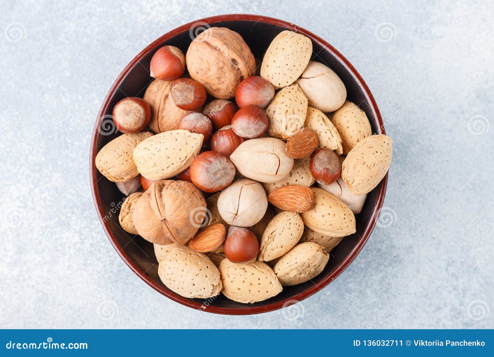 Assorted nuts in the peel stock image. Image of closeup - 136032711