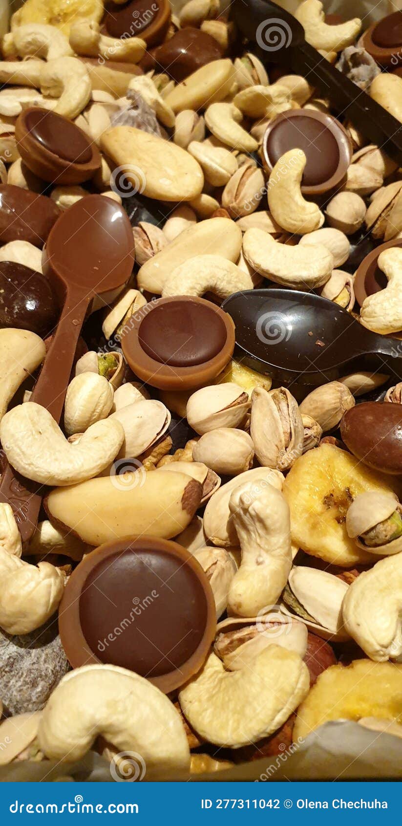 Assorted Nuts, Variety, Mixture of Different Types of Nuts Stock Photo ...