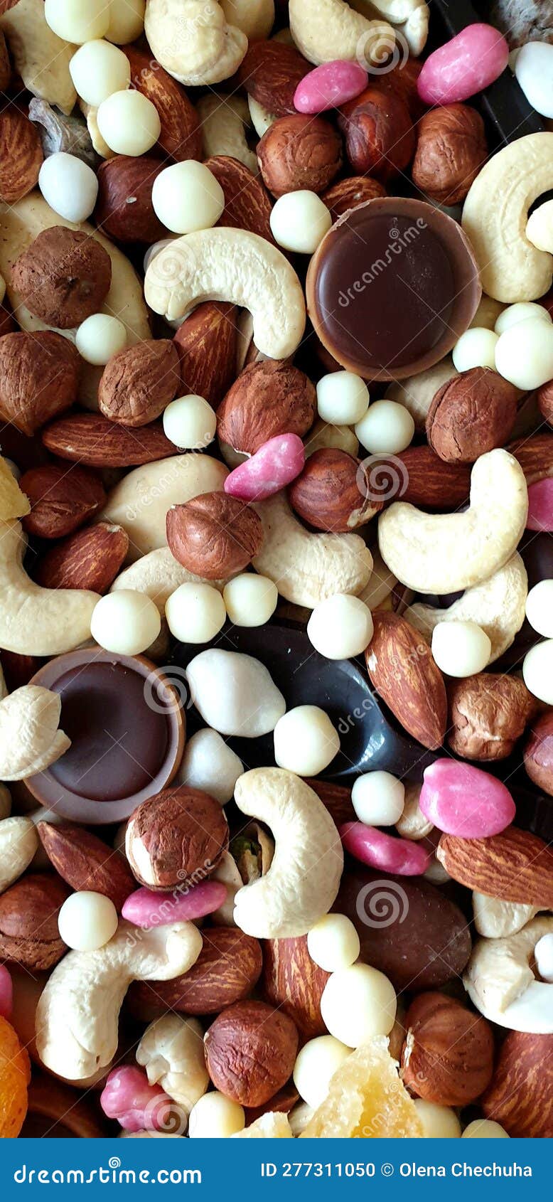 Assorted Nuts, Variety, Mixture of Different Types of Nuts Stock Photo ...
