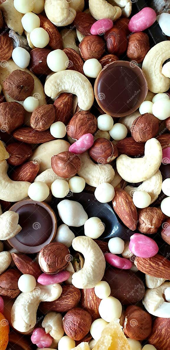 Assorted Nuts, Variety, Mixture of Different Types of Nuts Stock Photo ...