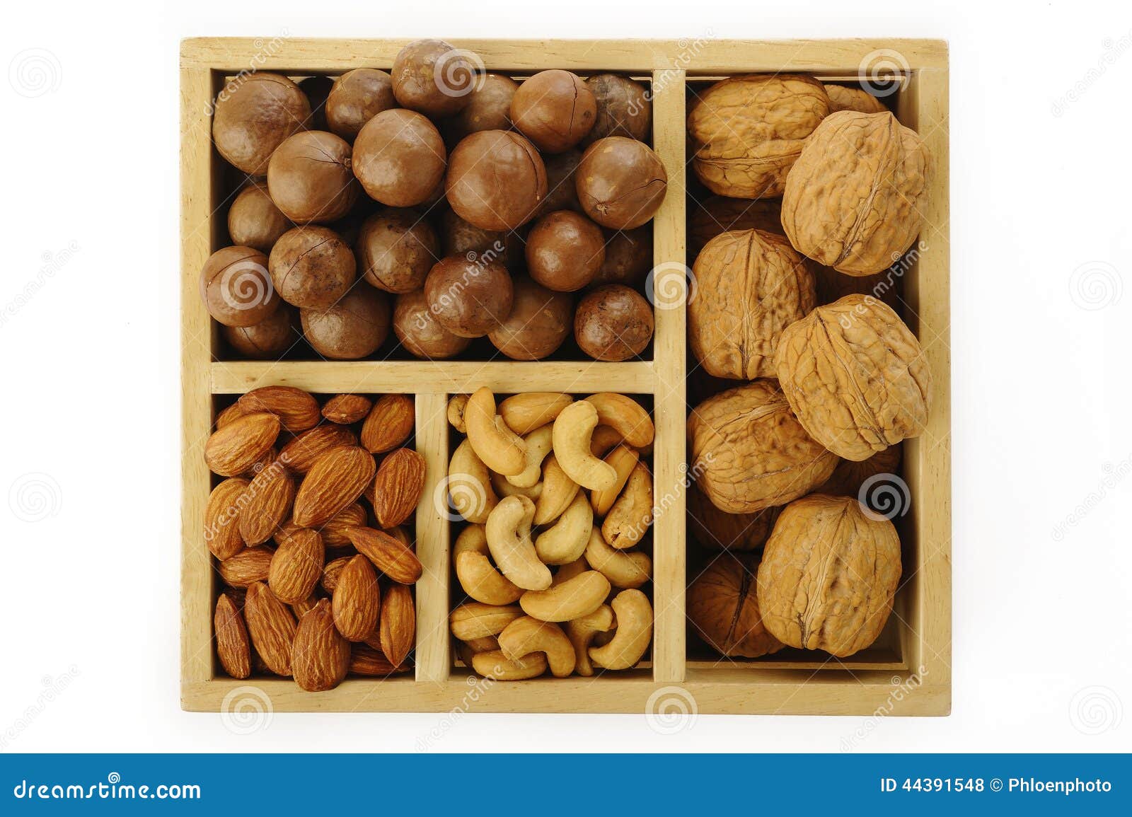 Assorted nuts stock photo. Image of diet, food, salt - 44391548
